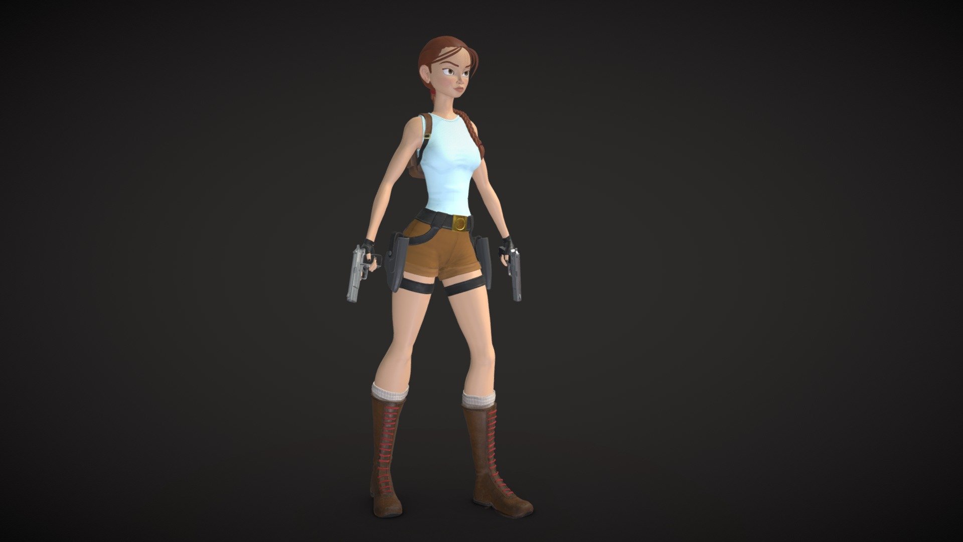 Lara Croft - Download Free 3D model by Vala (@MVala) [9834098] - Sketchfab