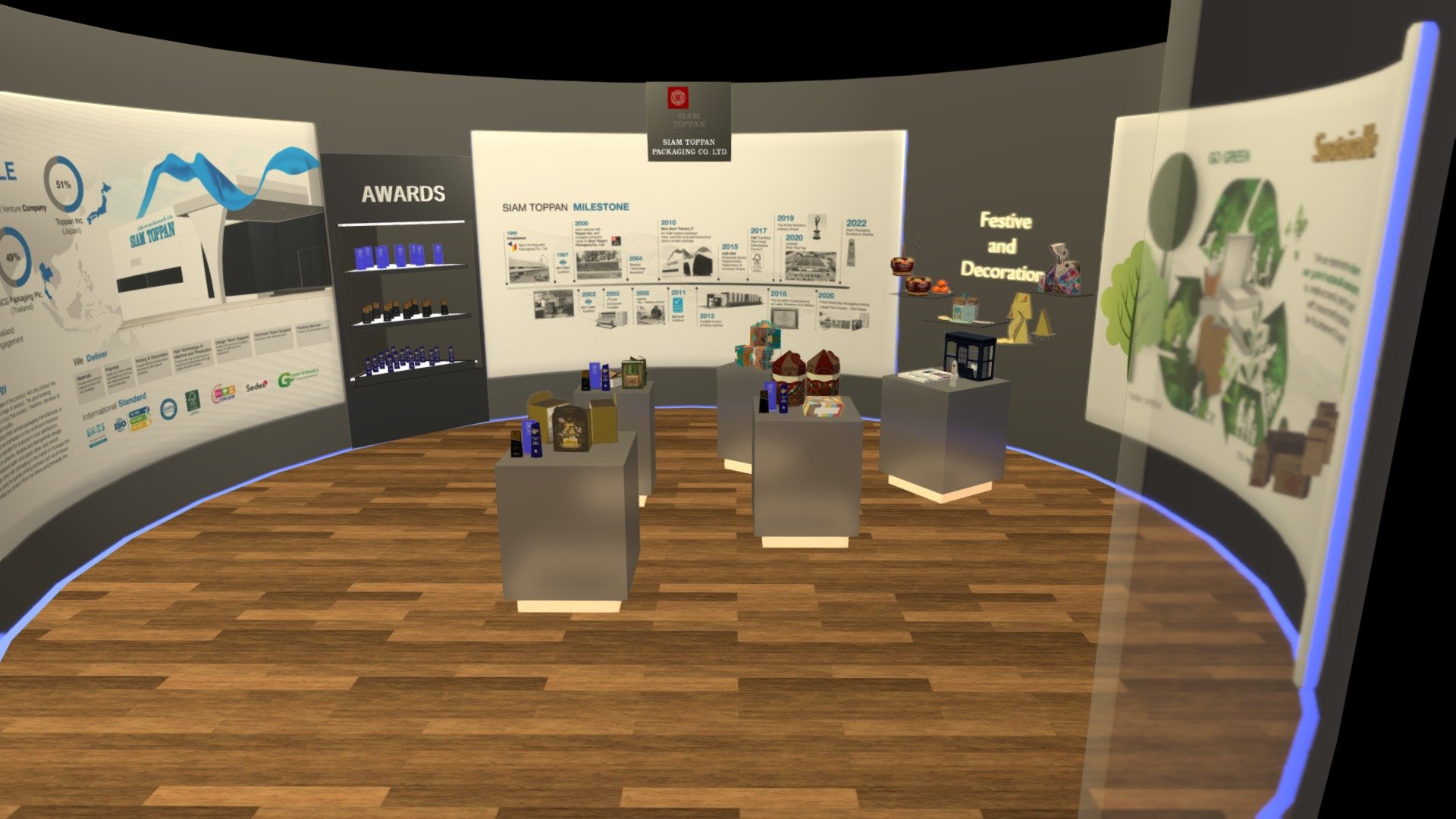 Showroom of Siam Toppan Packaging - 3D model by SIAM TOPPAN PACKAGING ...