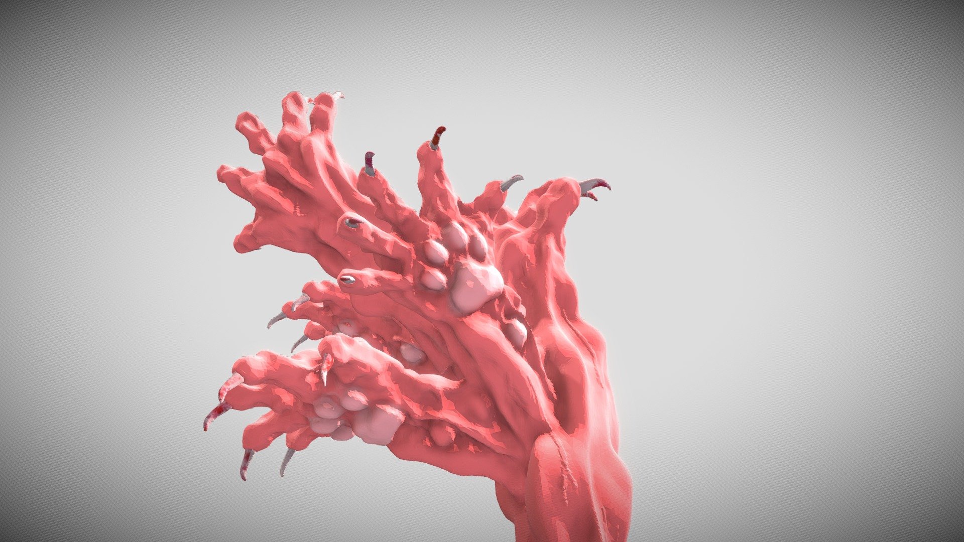 (Animated) Cat Claw Flower - 3D model by RickyLeeKit [98348f8] - Sketchfab