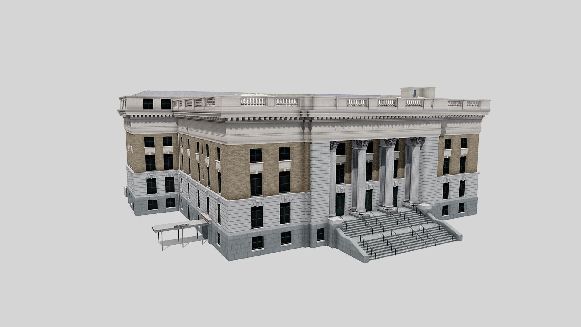 Le Meridien Courthouse - Buy Royalty Free 3D model by Macwelshman ...