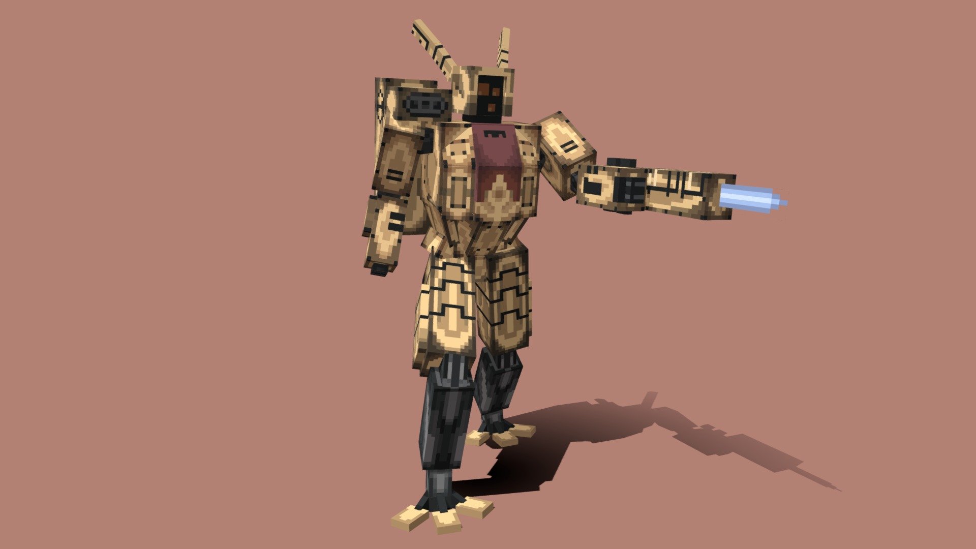 Tau from warhammer 50k - 3D model by GRIFFIN (@LORD_GRIFFIN) [983a951 ...