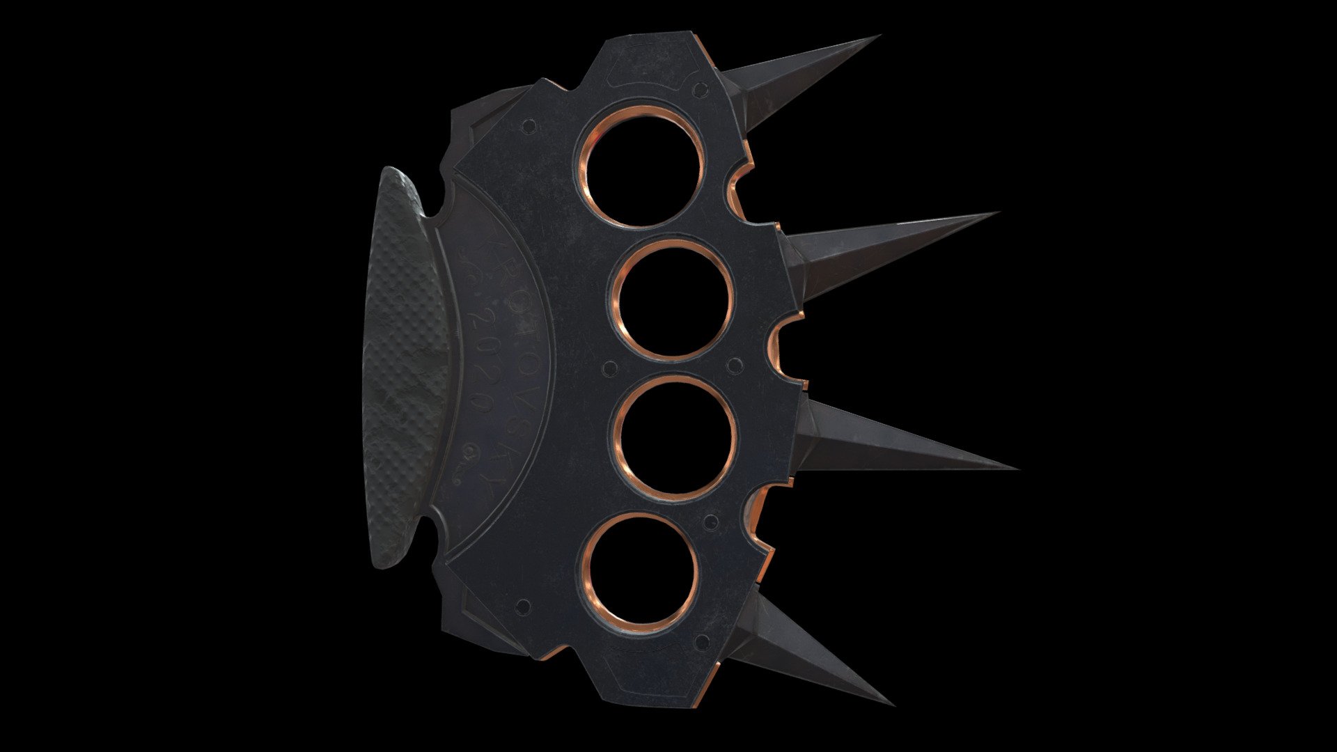 Knuckles - 3D model by Krotovsky [983aa4a] - Sketchfab