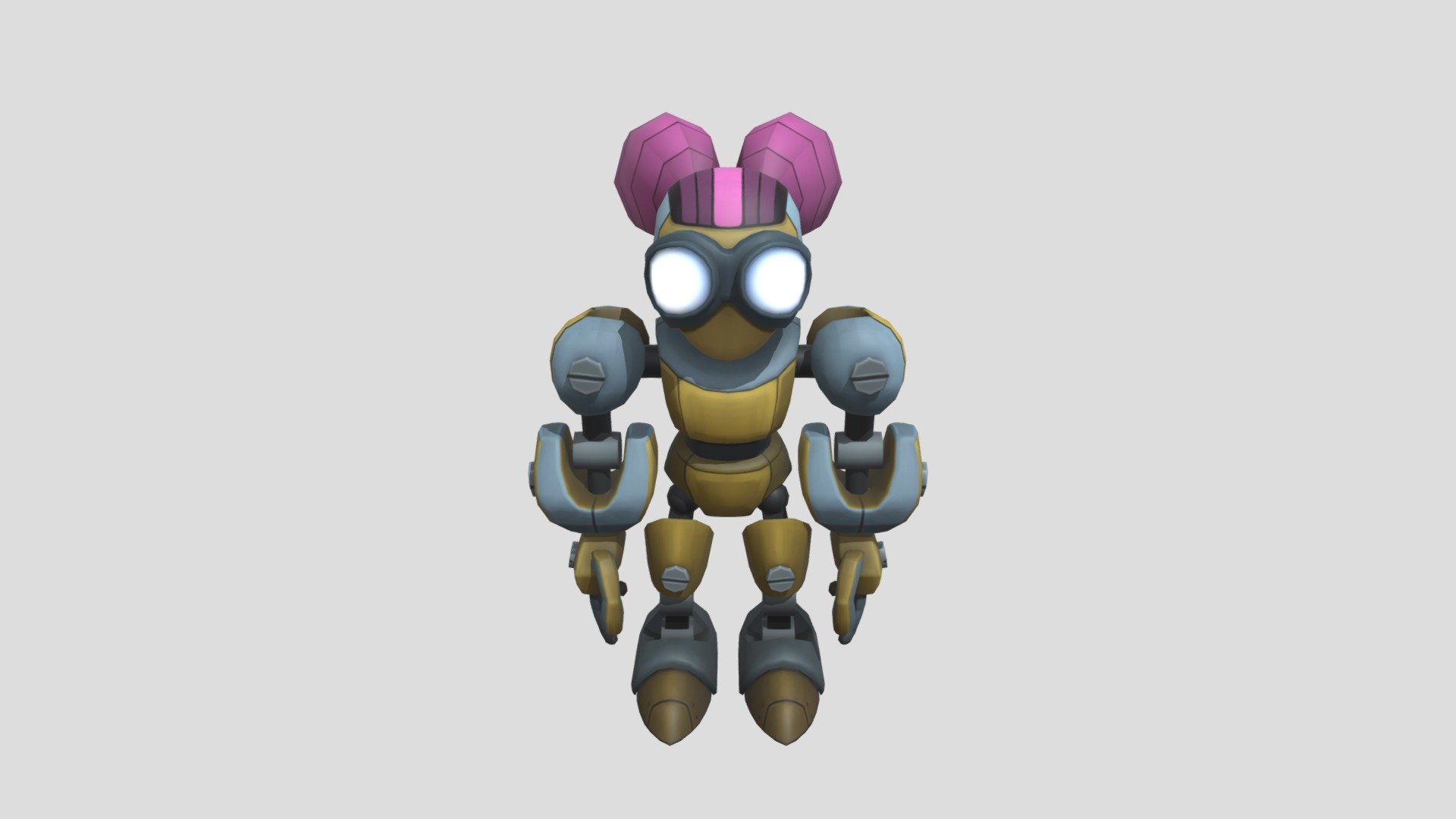 Robo Gnome - 3D model by danbedoy [983af58] - Sketchfab