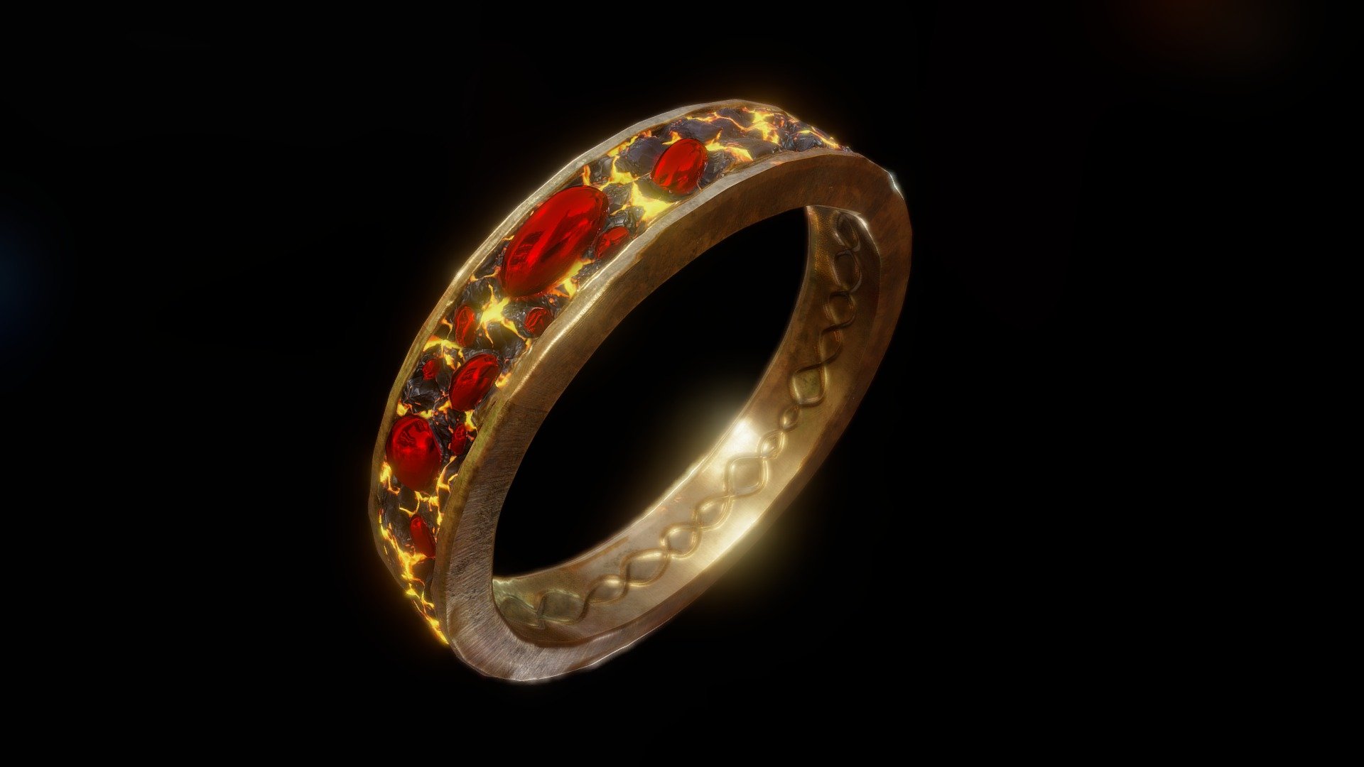 Firestorm Ring - 3D model by darya0409 [983ceb2] - Sketchfab