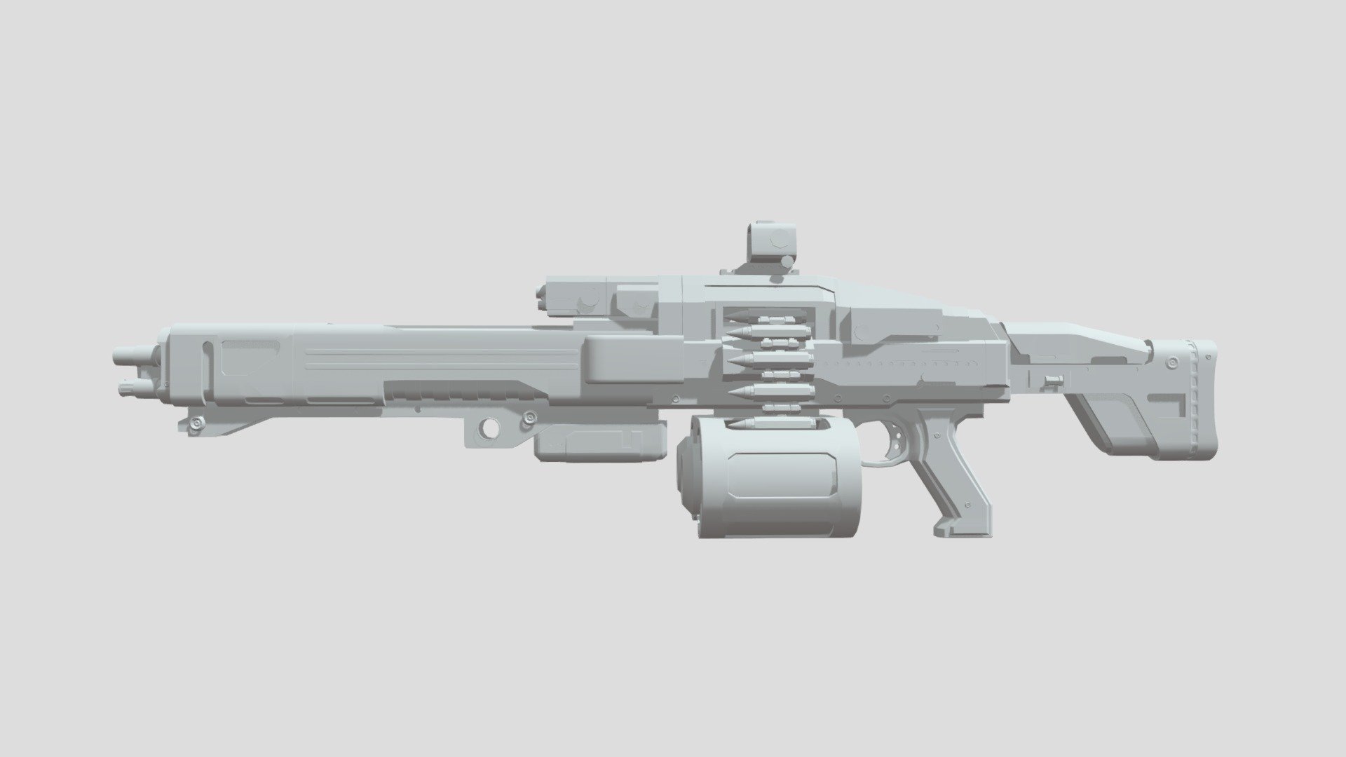 Machine_ Gun - 3D model by Rohan Kamuni (@rohan.k) [983d65a] - Sketchfab