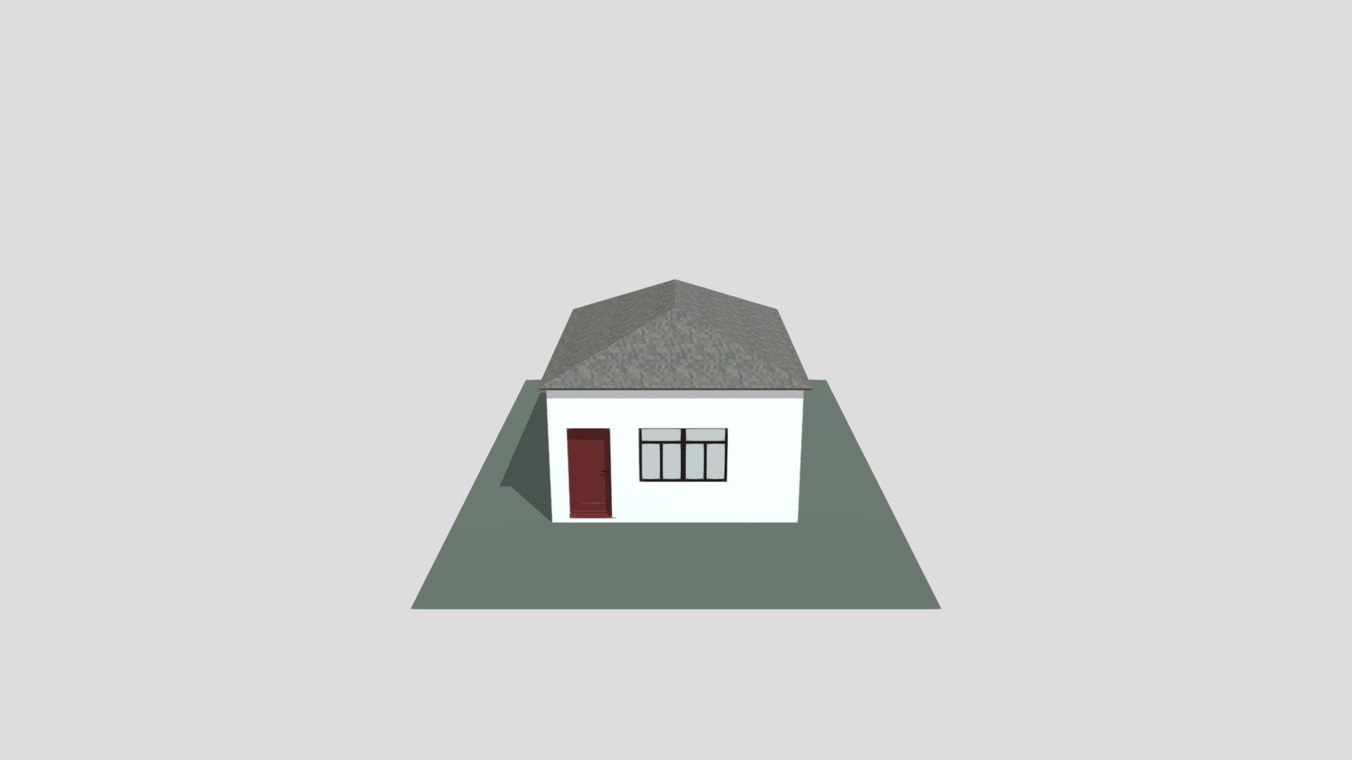 Simple House - 3D model by SGRI_3dv [983fc28] - Sketchfab