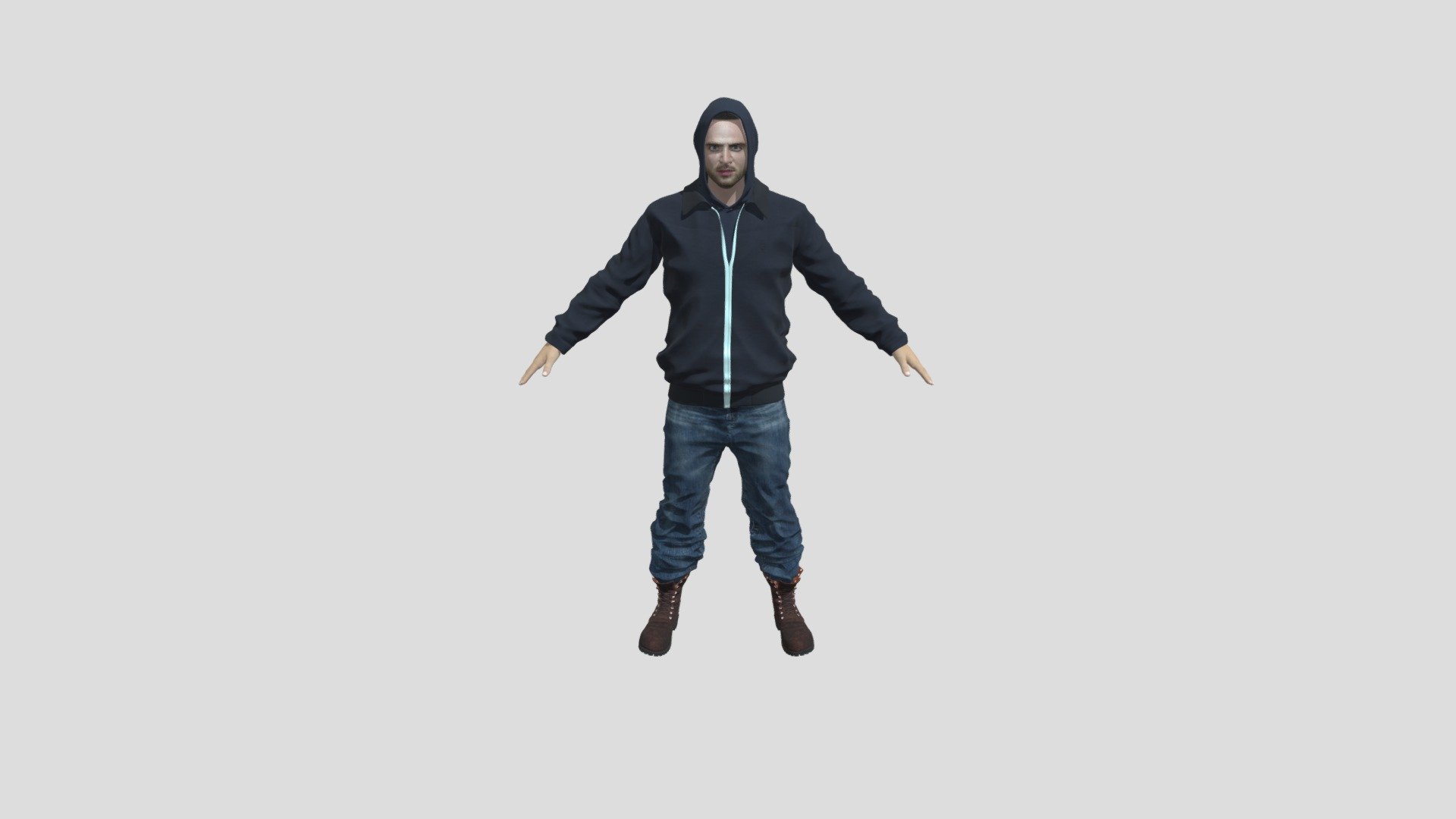 Jesse Pinkman character - 3D model by Veterock (@windofglass) [9840d0e ...