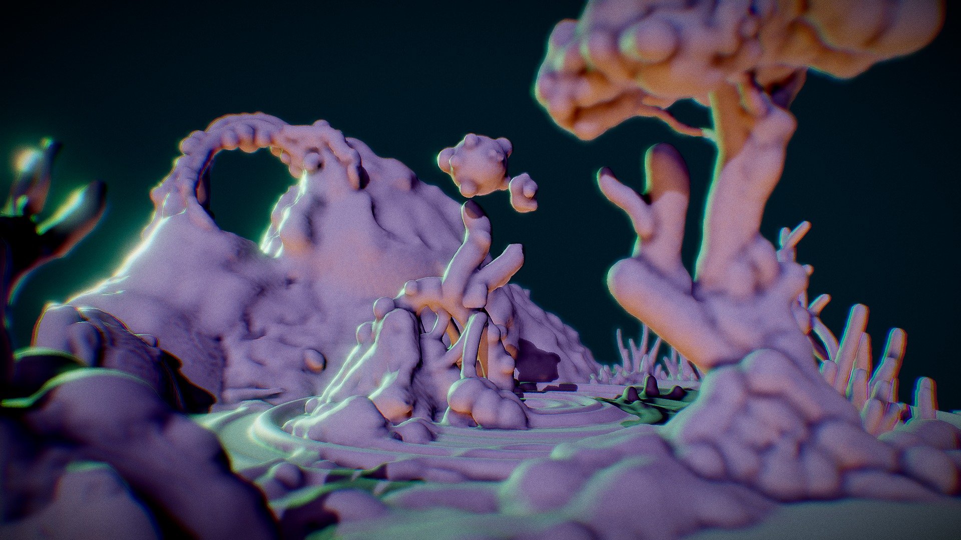 Underwater Landscape - 3D model by Rudro De (@rudrode) [9842a90 ...