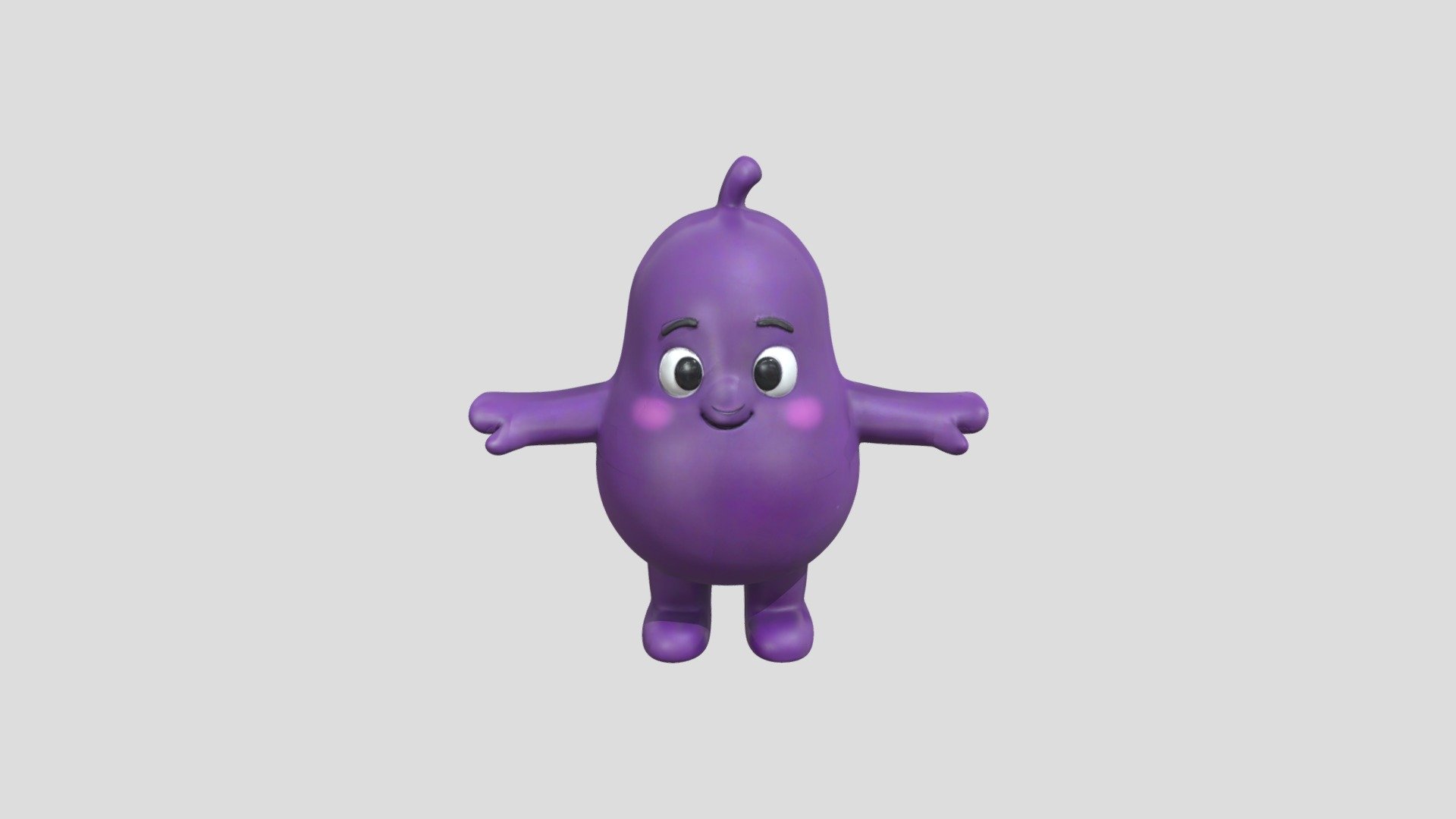 Purple Pals - Download Free 3D model by joonagi [9842c1f] - Sketchfab