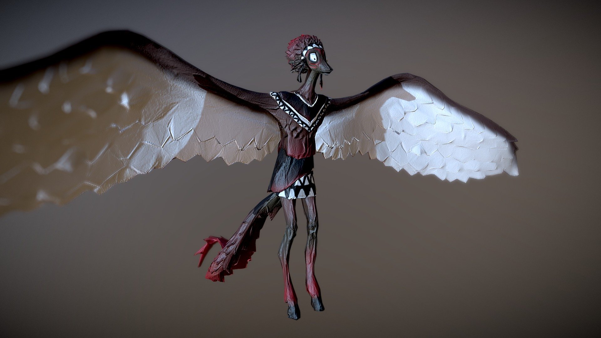 The Mirror - Low poly - 3D model by DaphneZwarts [98437e5] - Sketchfab