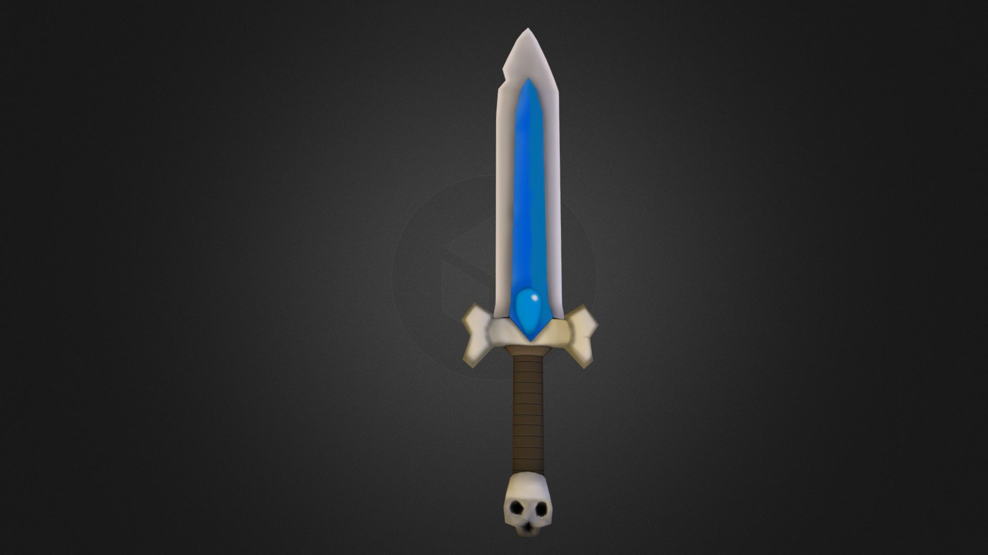 Cartoon Sword - 3D model by Tomás Sousa (@tomassousa) [9845a3f] - Sketchfab