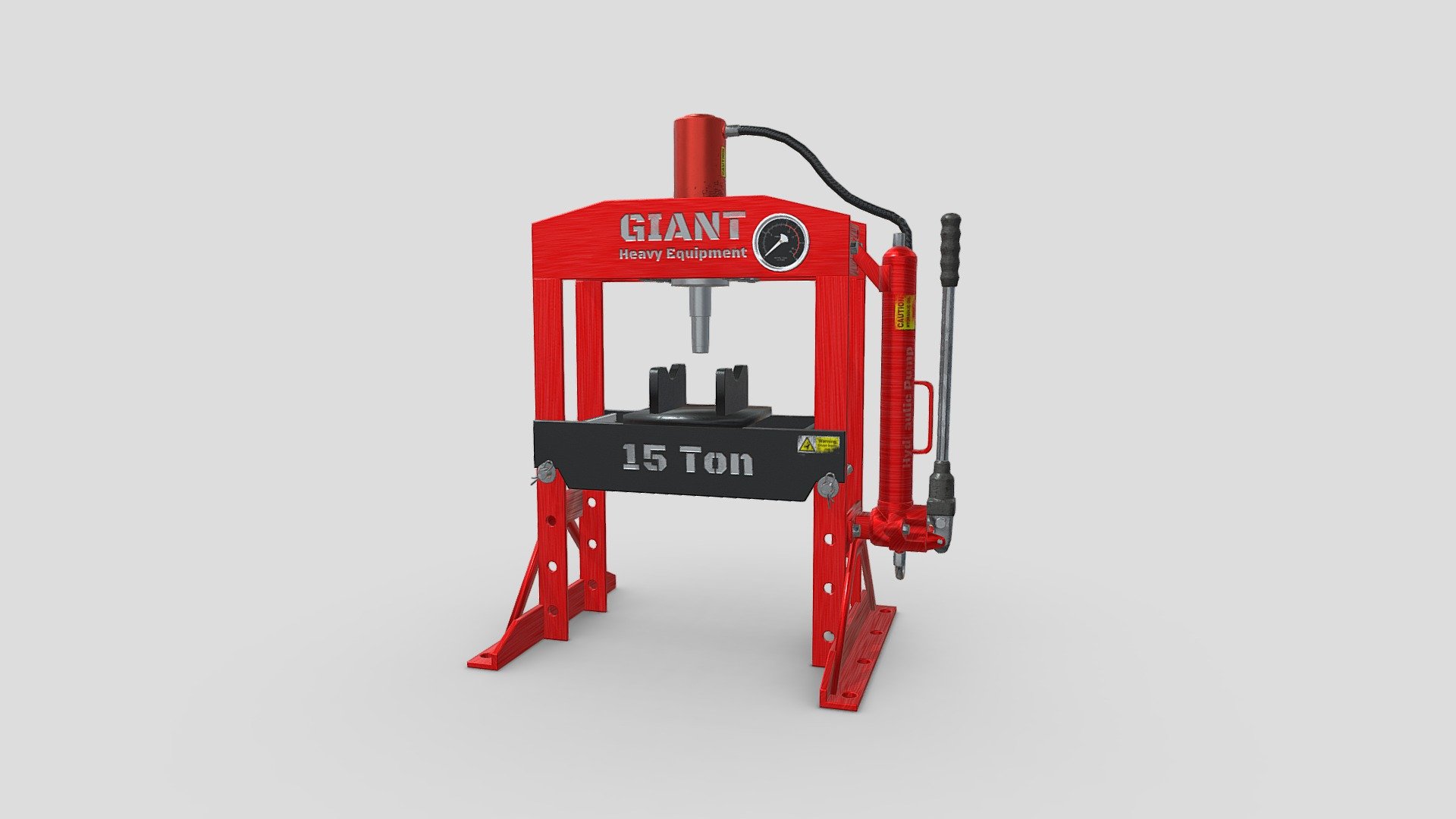 hydraulic bench - Buy Royalty Free 3D model by ChakkitPP [9845b79 ...