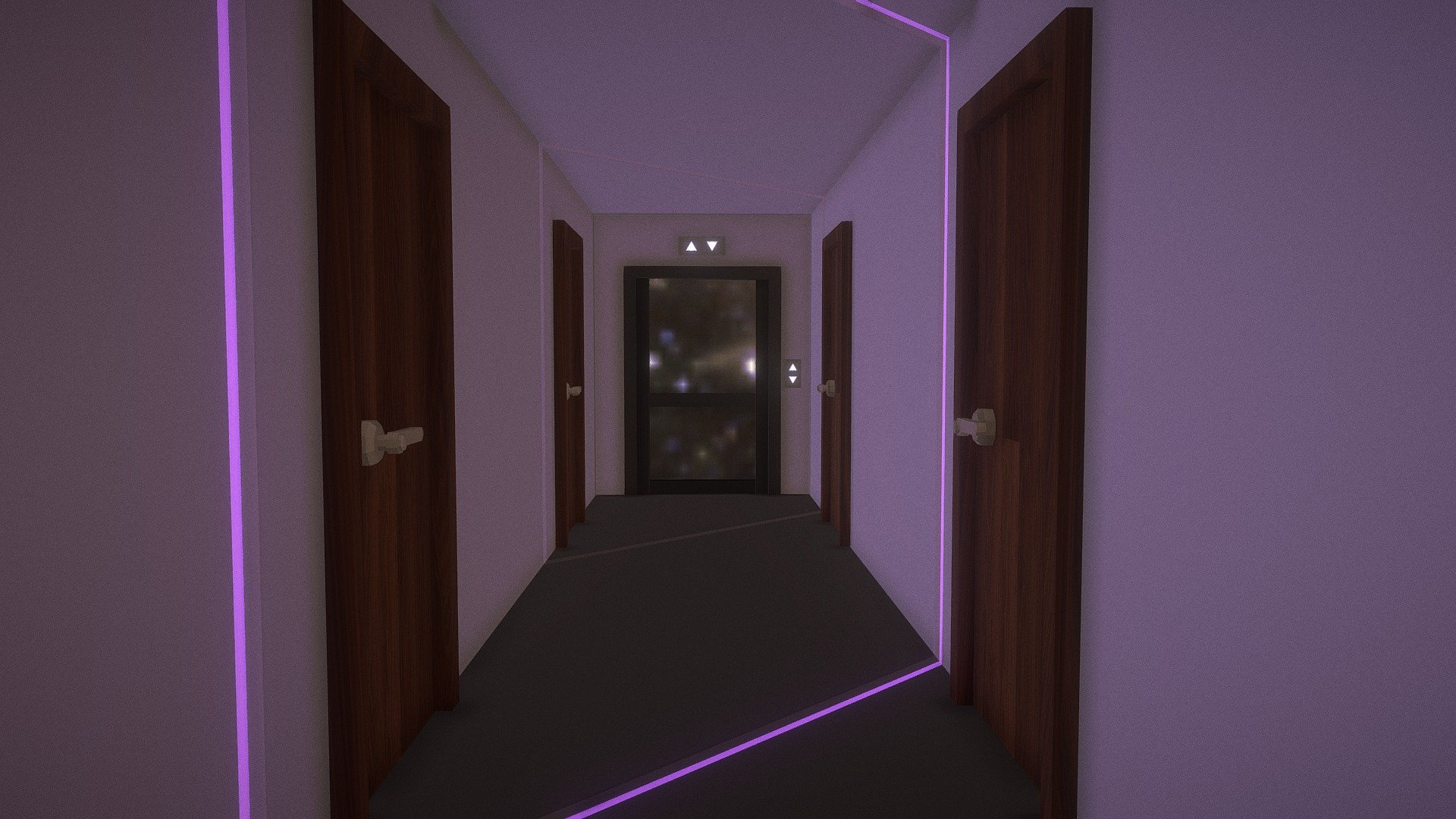 Corridor - Download Free 3D model by LaisLH (@JanusC) [9846685] - Sketchfab