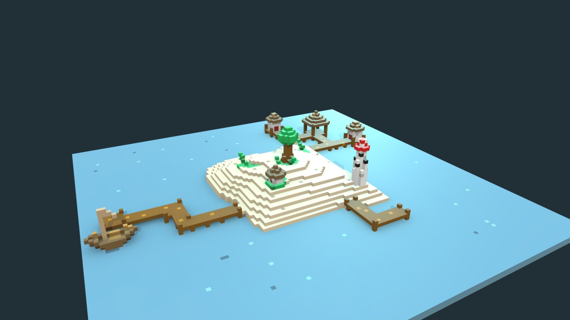 Island - 3D model by baazigar10 [98485b7] - Sketchfab