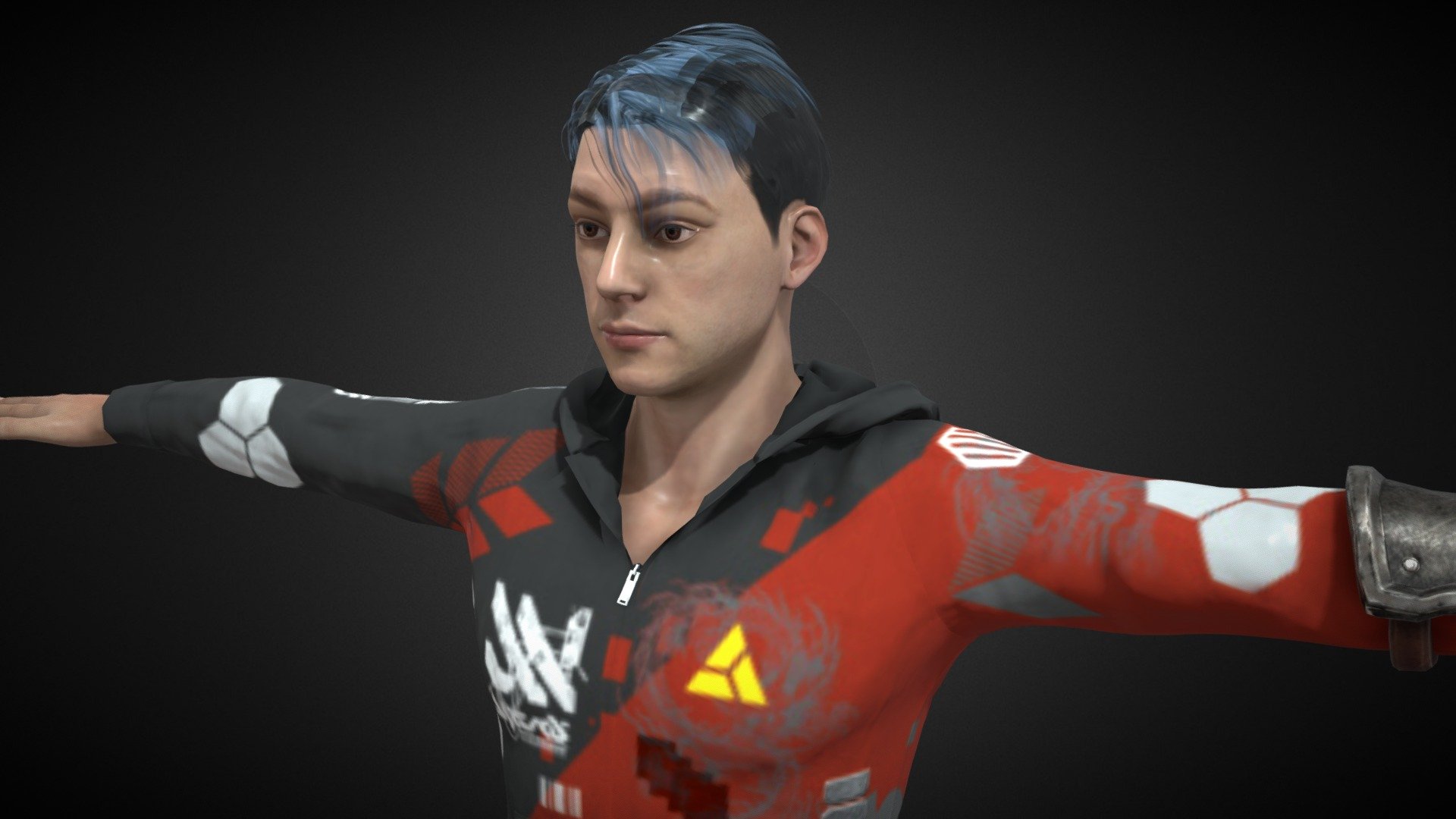 Cyber Guy v1 - 3D model by Ameer Studio (@uchiha.321abc) [9848c94 ...