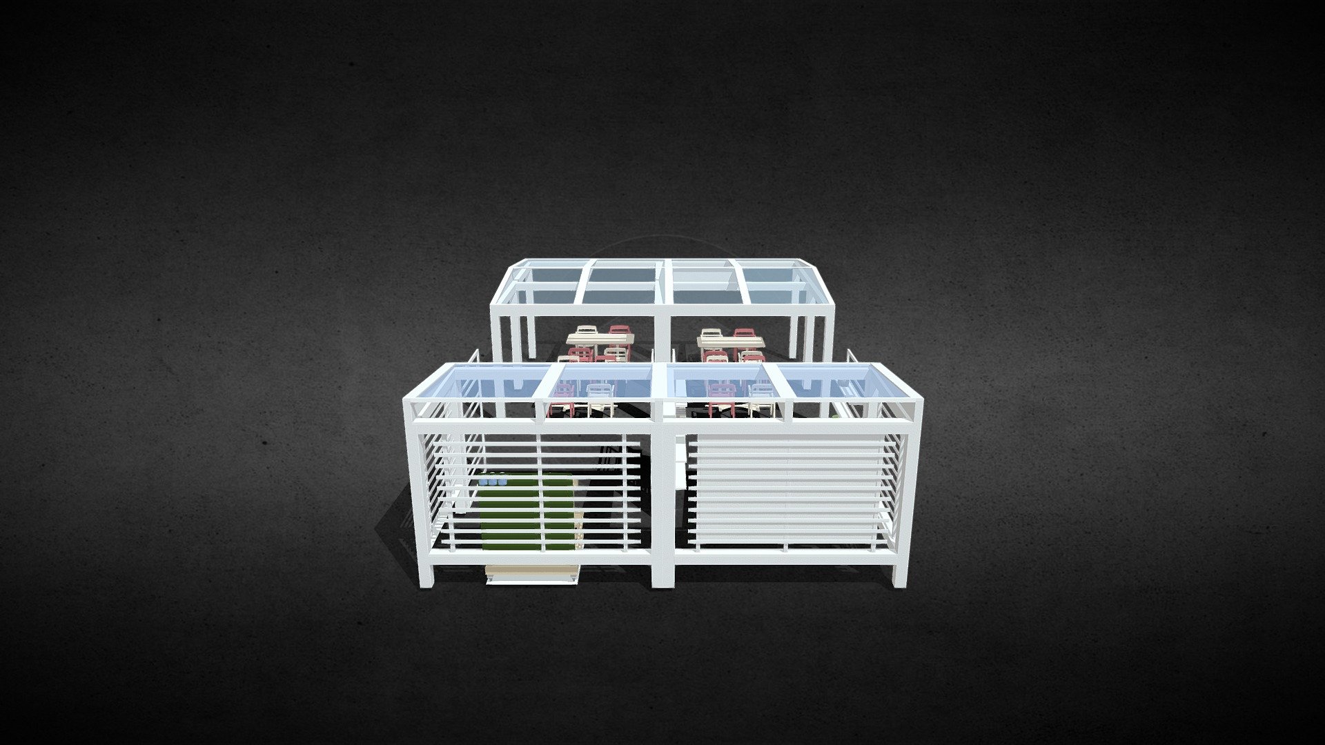 Pop-up store version 2 - Download Free 3D model by Wbonom [98493a4 ...