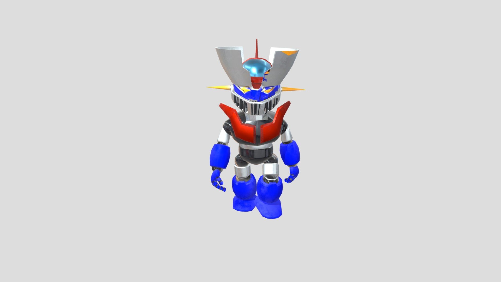 mazinger - 3D model by hongwei (@chickengone) [984b3ff] - Sketchfab