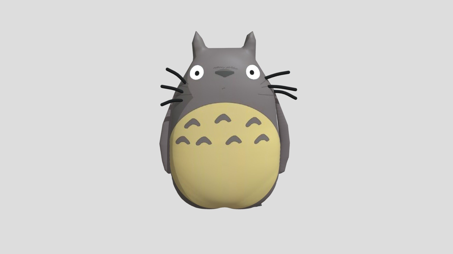 TOTORO - 3D model by kanya.khansa04 [984f008] - Sketchfab