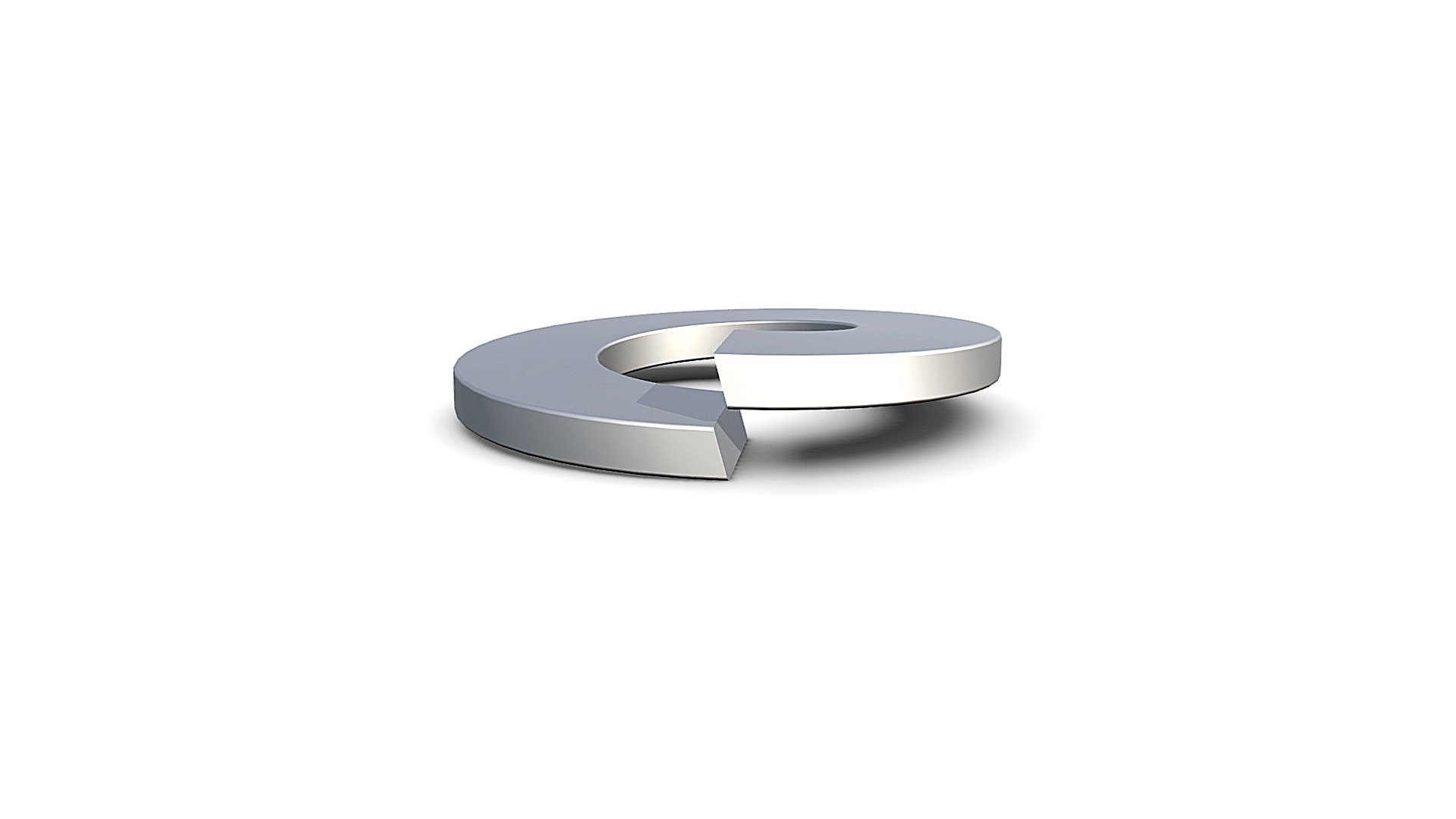 DIN127B,SPRING WASHER (HARDENED 200HV) - 3D model by Engineering Edge ...