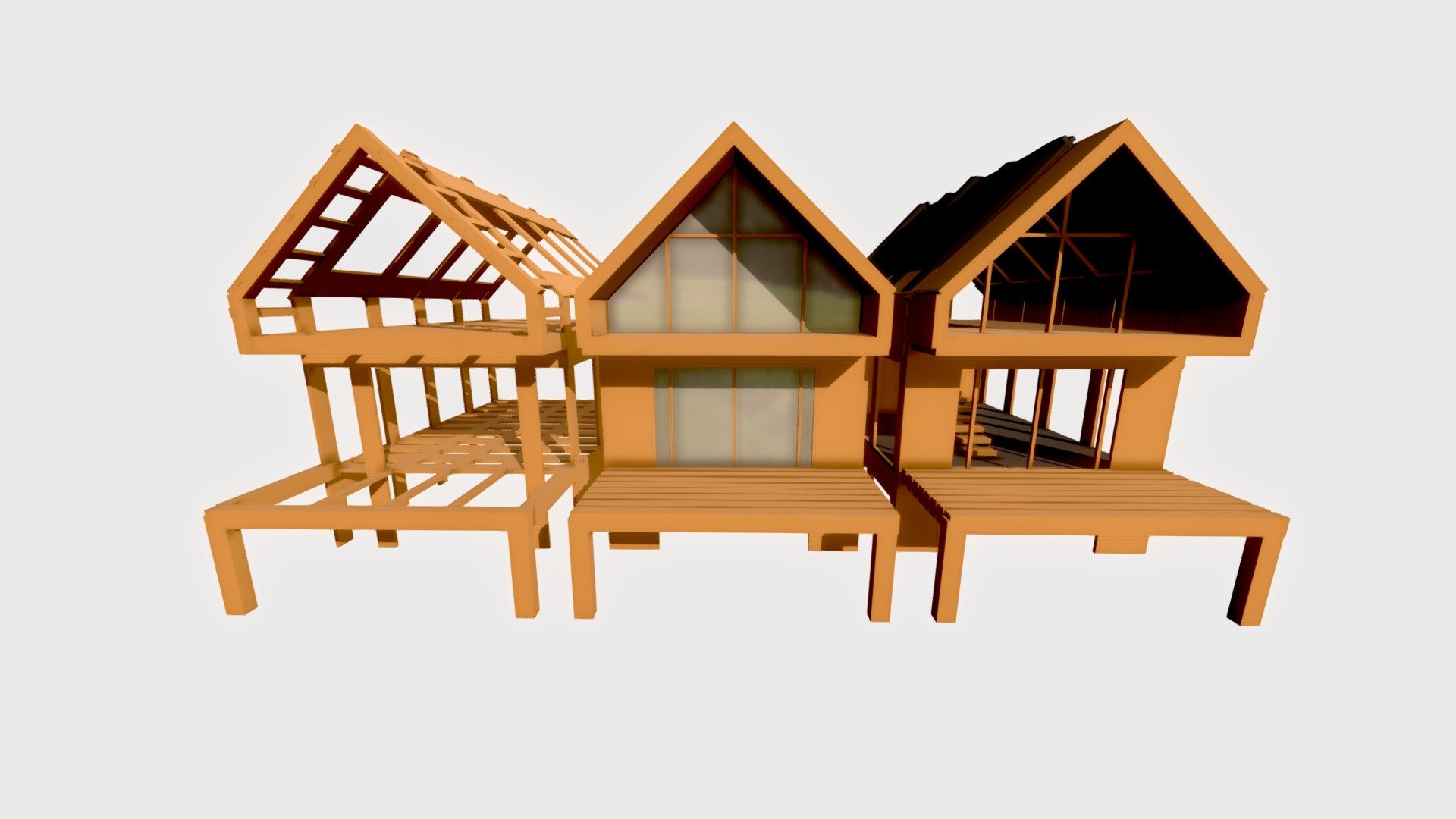 House 3D - 3D model by RockDutyFree_models [984fe37] - Sketchfab