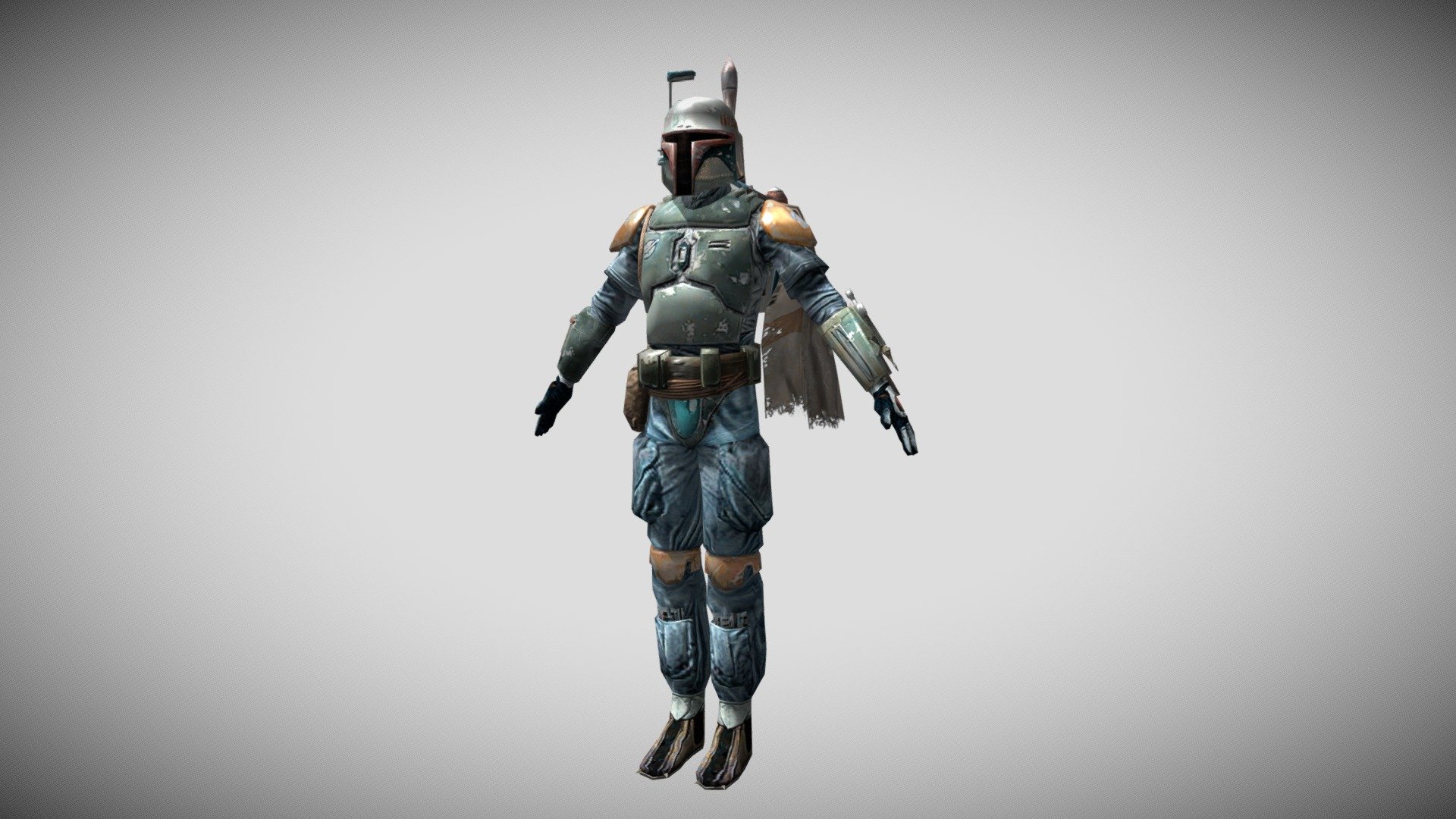Star Wars Galaxies - Boba Fett - Download Free 3D model by Zorg ...