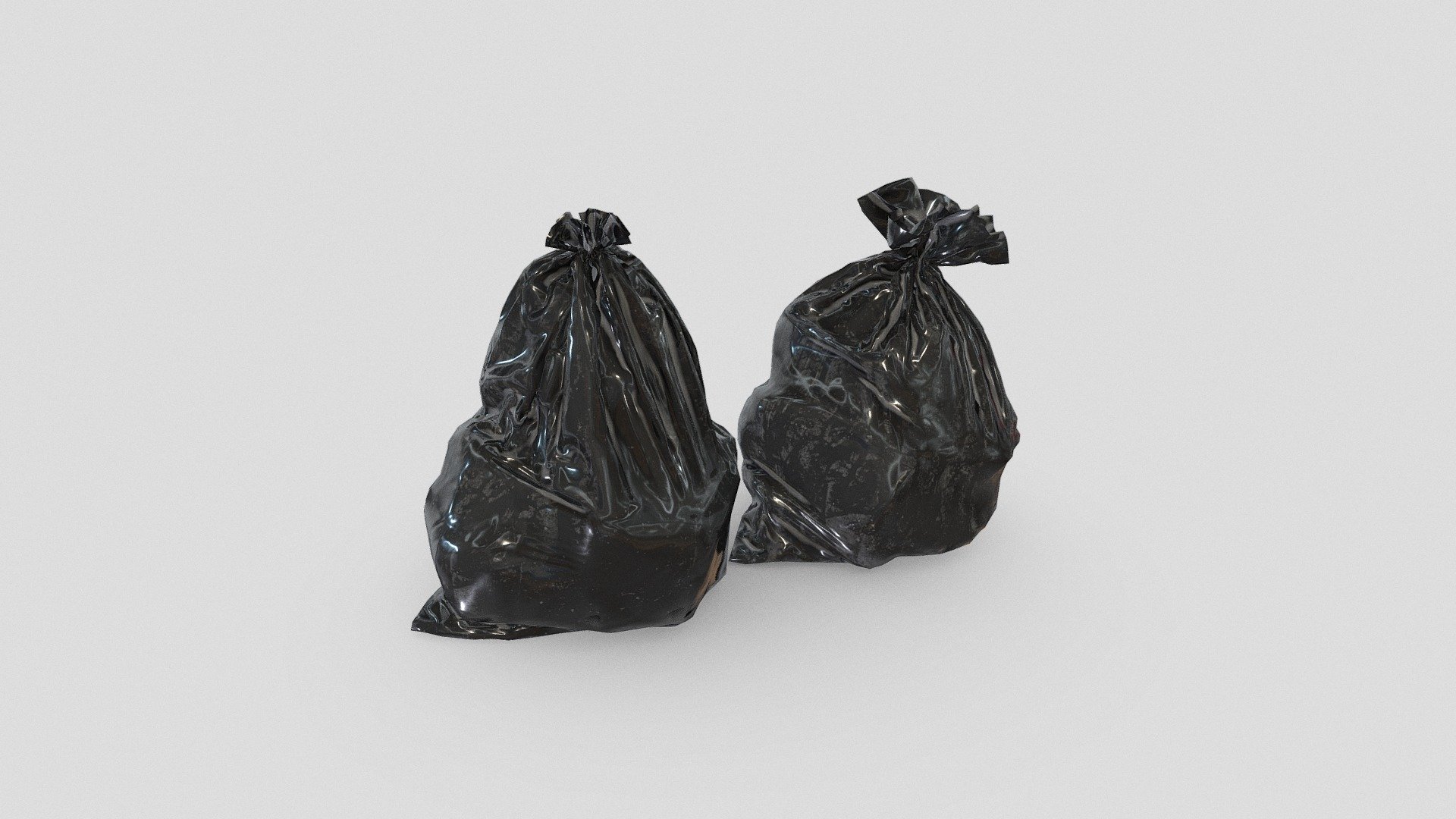 Garbage Bags Low Poly - Buy Royalty Free 3D model by Pbr_Studio (@pbr ...