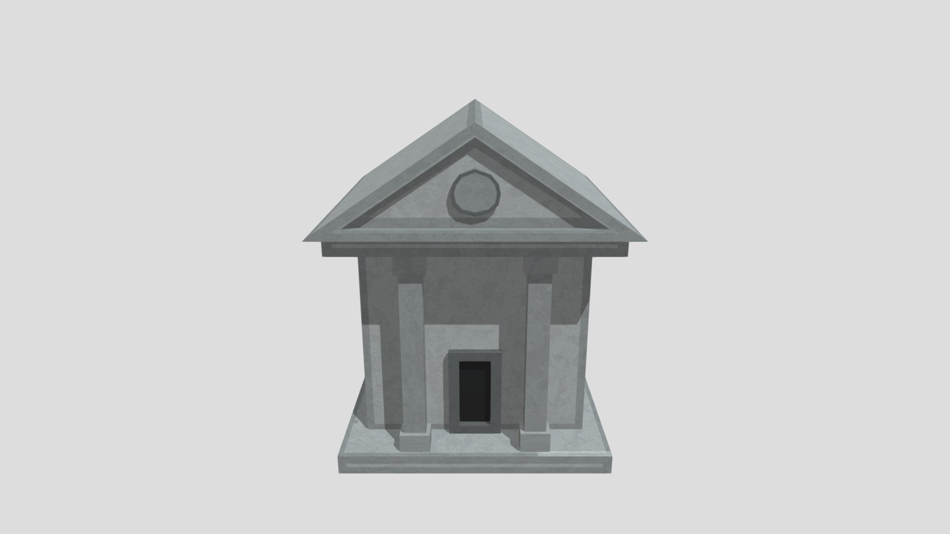 Mausoleum (1) - Download Free 3D model by bubbo2000 [98525b0] - Sketchfab