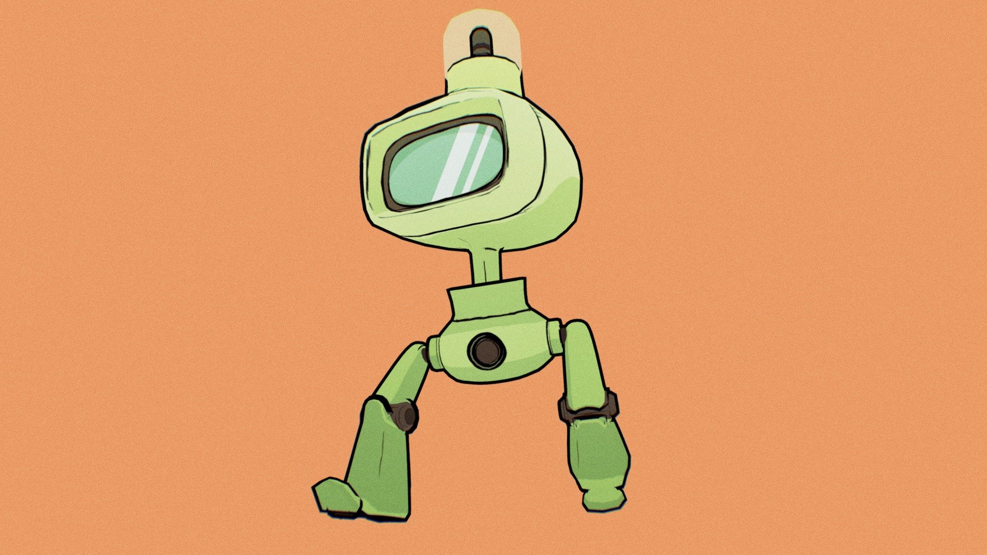 Jake Parker - Bounce Bot - 3D model by Marcus (@Some_guy) [98526bb ...