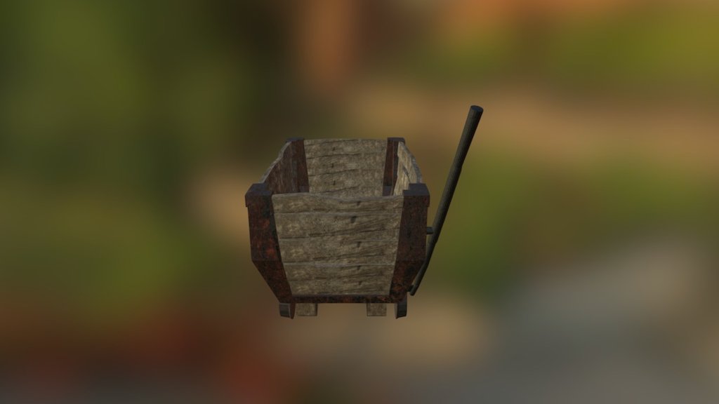 Wooden Minecart - 3D model by Jonathan_Bottomley [9852969] - Sketchfab