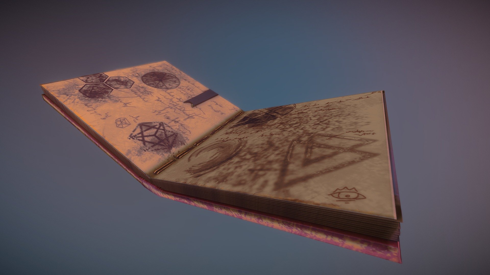 Mystical Journal - Download Free 3D model by Sean_Hegarty [9853ee5 ...