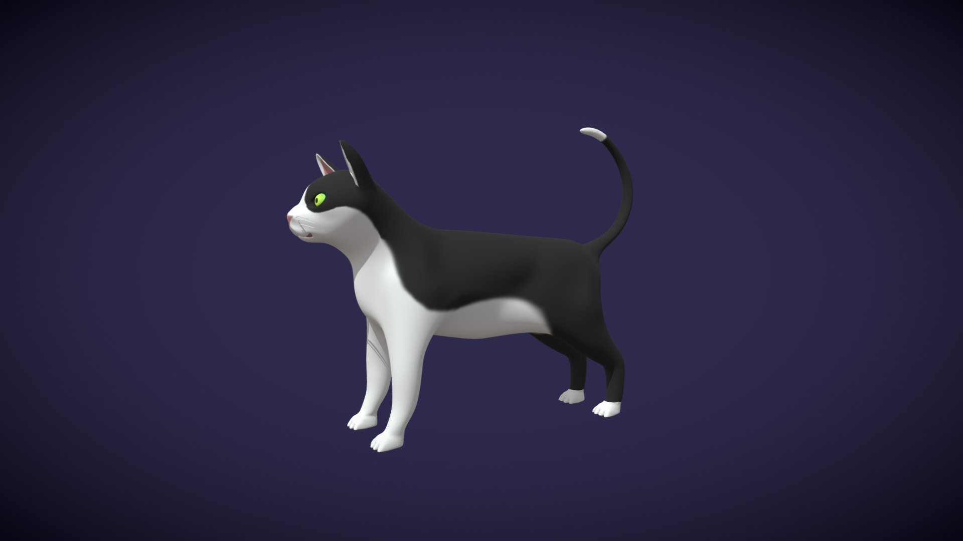 Cat - Download Free 3D model by BenAissa_Karim [98573a5] - Sketchfab