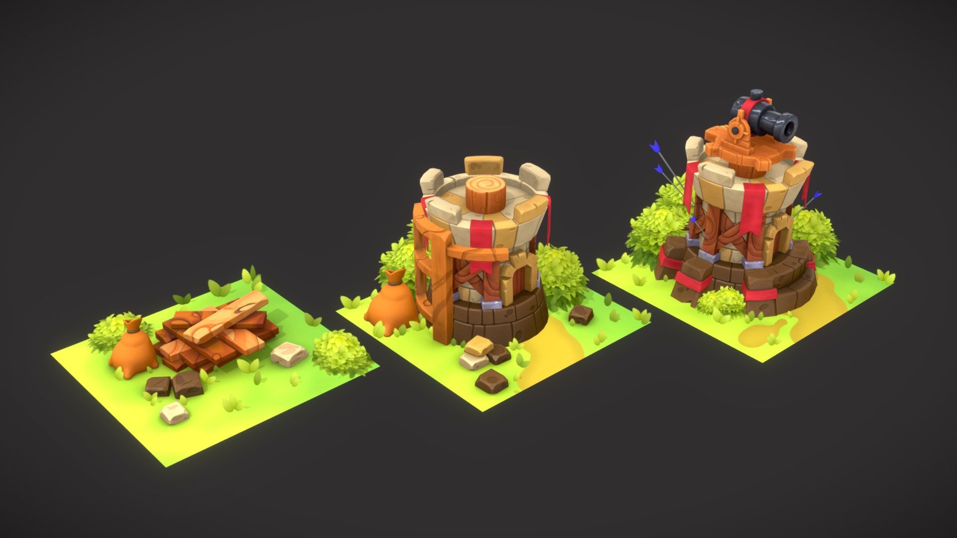 Stylize Tower - 3D model by Atilay [9858b07] - Sketchfab