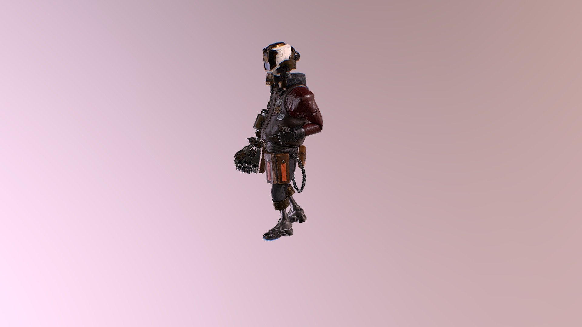 Robot-Two - 3D model by thenavgl [9859cde] - Sketchfab