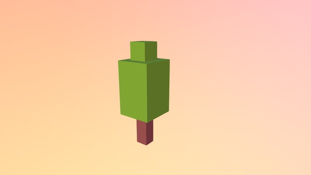 Simple Tree 1 - 3D model by WilliamRizzi [9859f42] - Sketchfab