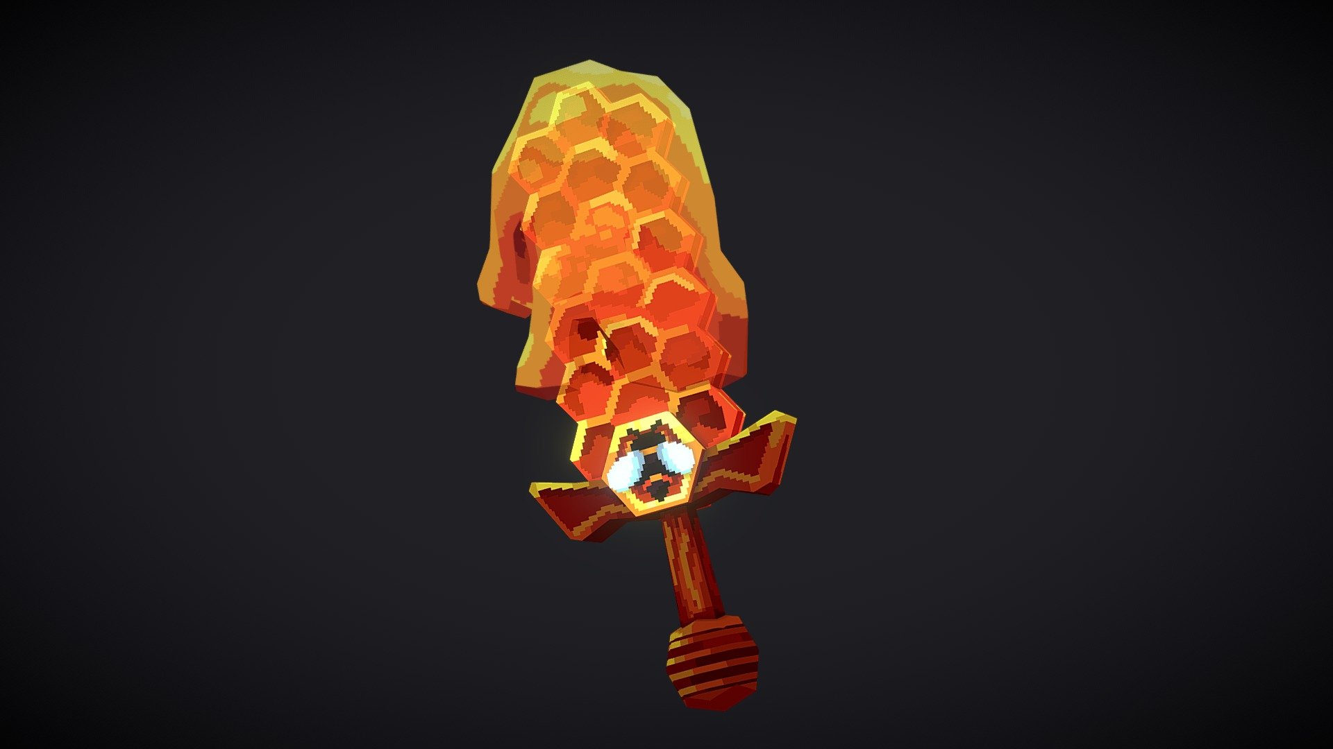 Honey Sword - 3D model by Wacky (@wackyblocks) [985a1e1] - Sketchfab
