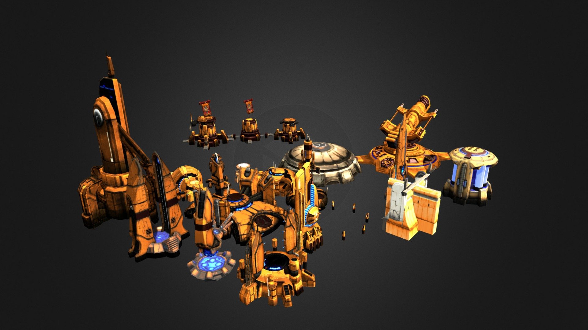 Tau Bulding - Download Free 3D model by 3DMAN (@3dmanx888) [985c911 ...
