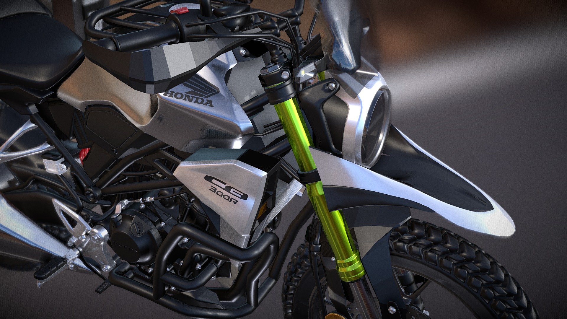 CB300ADV Project V5 - 3D model by drgarbage.tw [985cbde] - Sketchfab