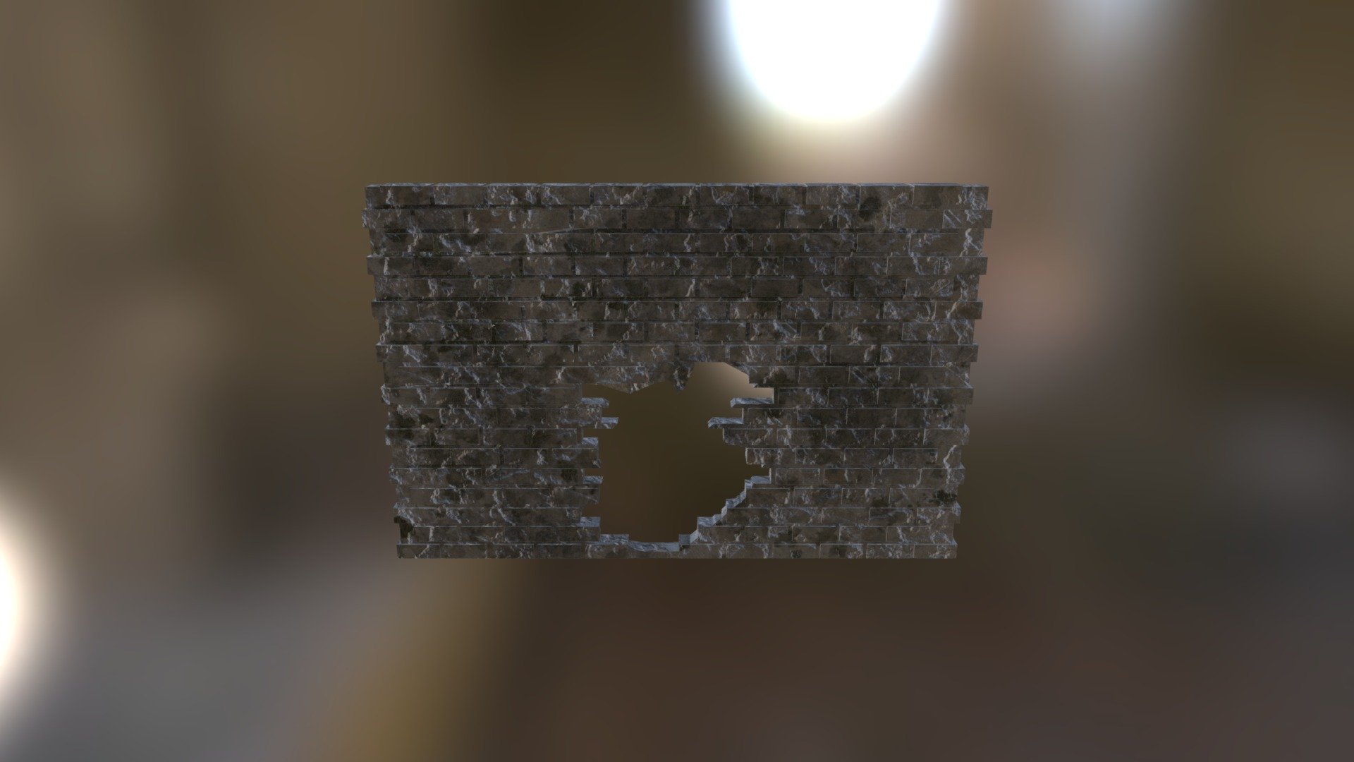 Brick Wall Broken - Download Free 3D model by megamaniac [985cdcb ...