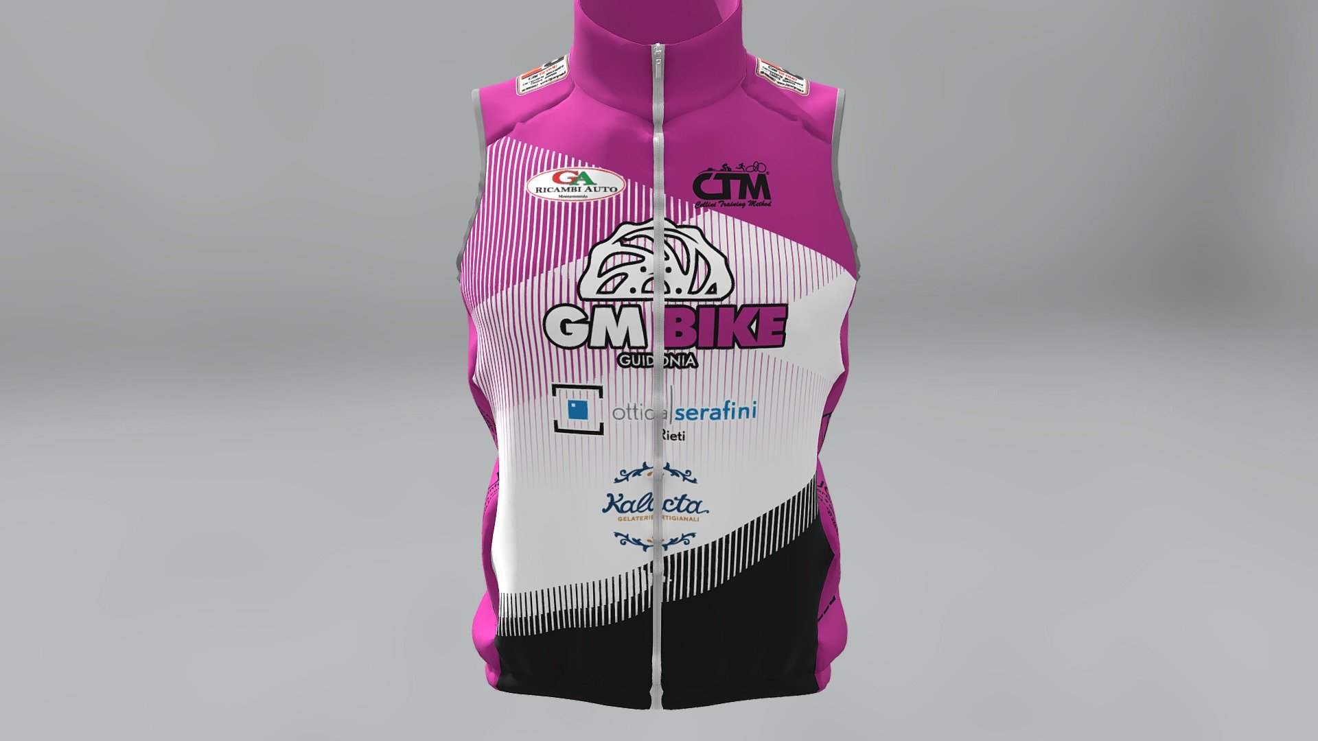 09089 -GM BIKE FLUO 2023 _VAR. ROSA - 3D model by GIESSEGICUSTOM ...