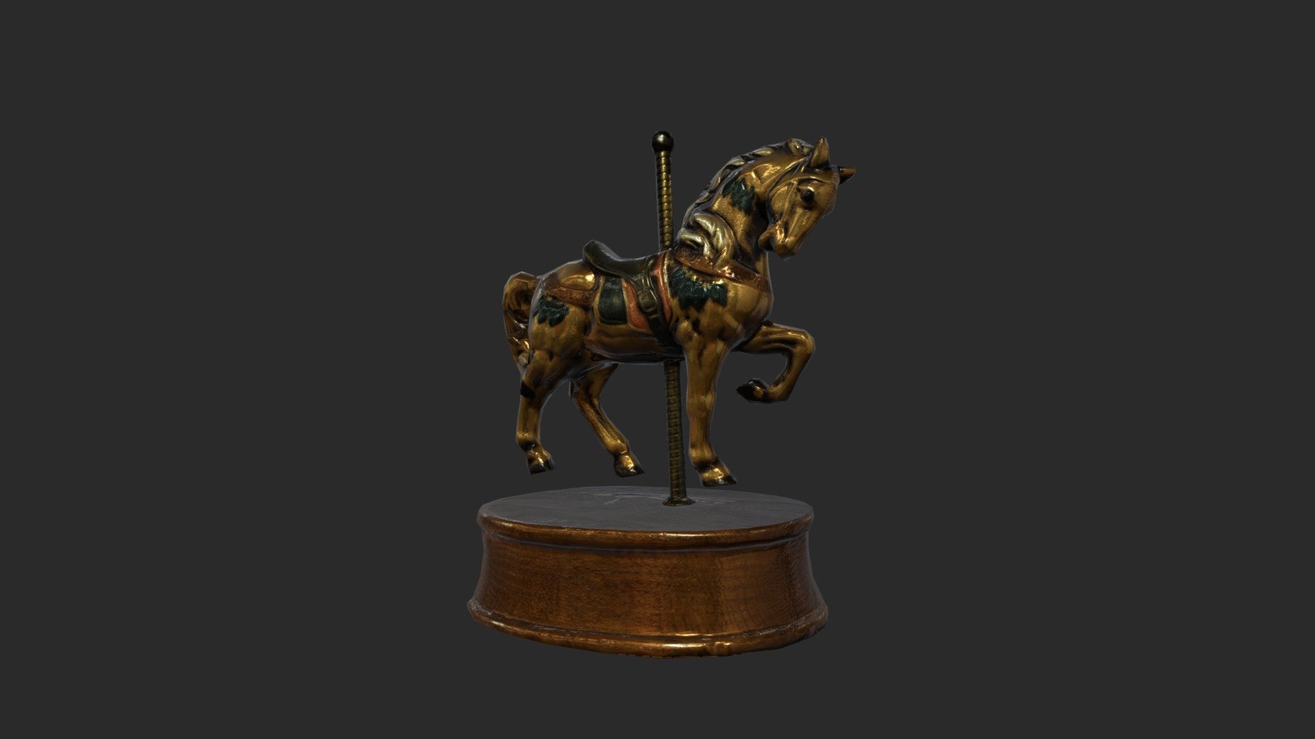 Horse ( School Project ) - 3D model by votz [985fb98] - Sketchfab