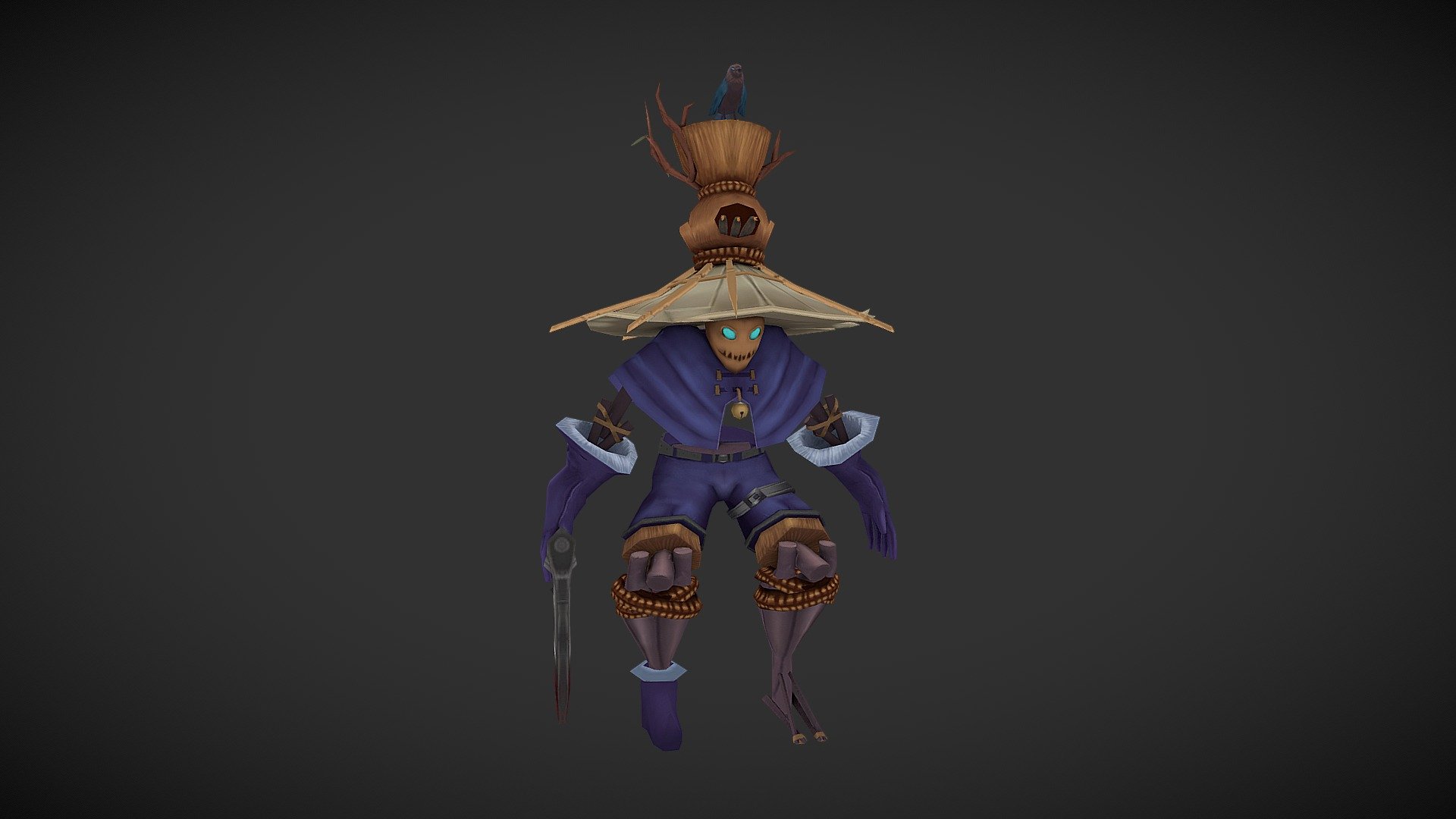 Stylized Game Character - 3D model by Mateus Schwaab (@Mehrus) [98601d3 ...