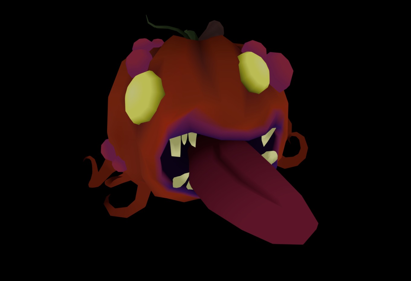 Pumpkin Mutant ANIMATE - 3D model by anguswyatt [98618d3] - Sketchfab