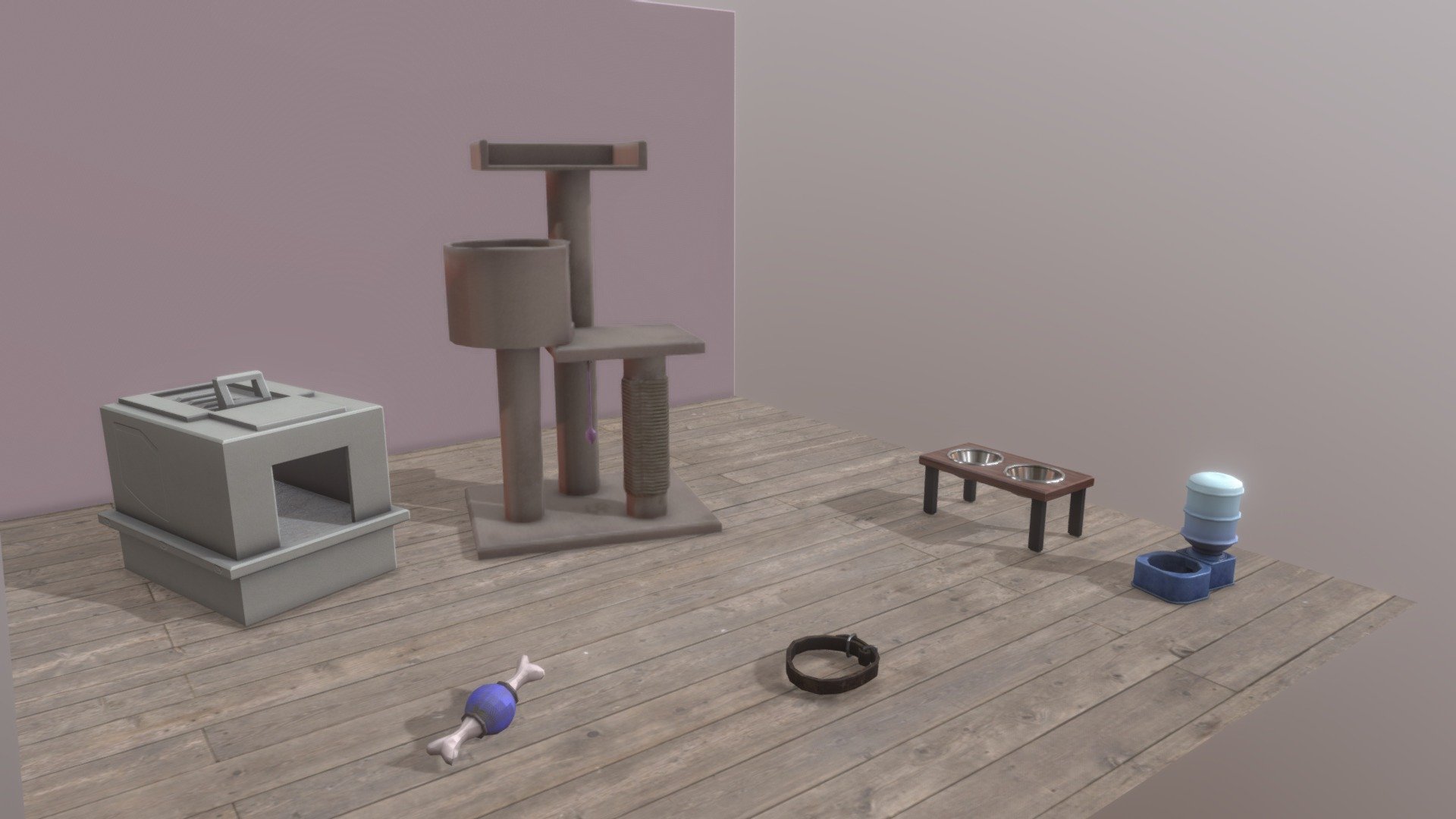 Pet Props - Download Free 3D model by heathermichno [98624c5] - Sketchfab