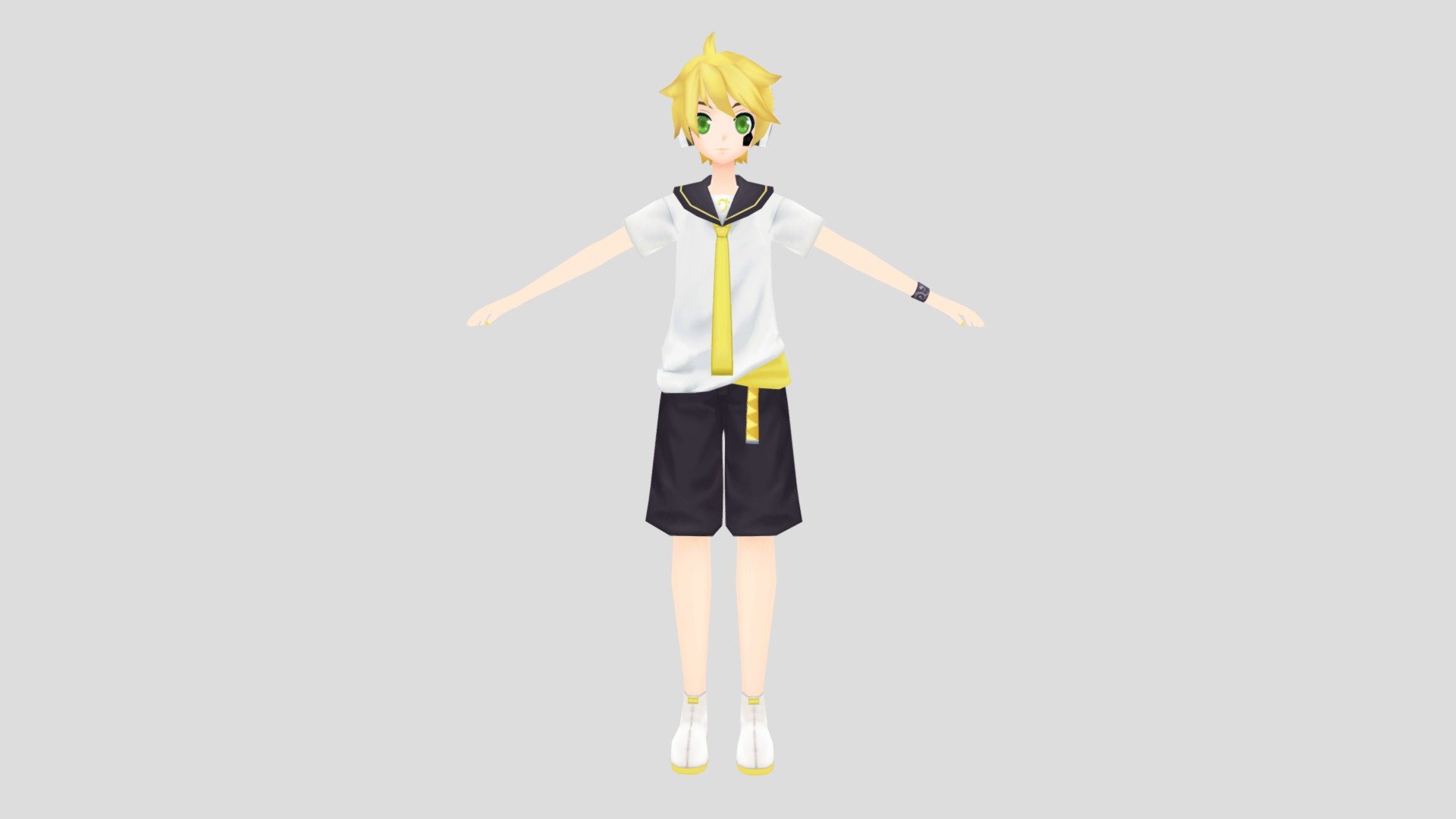 Strange Dark Kagamine Len - Download Free 3D model by 雨宮レン ...