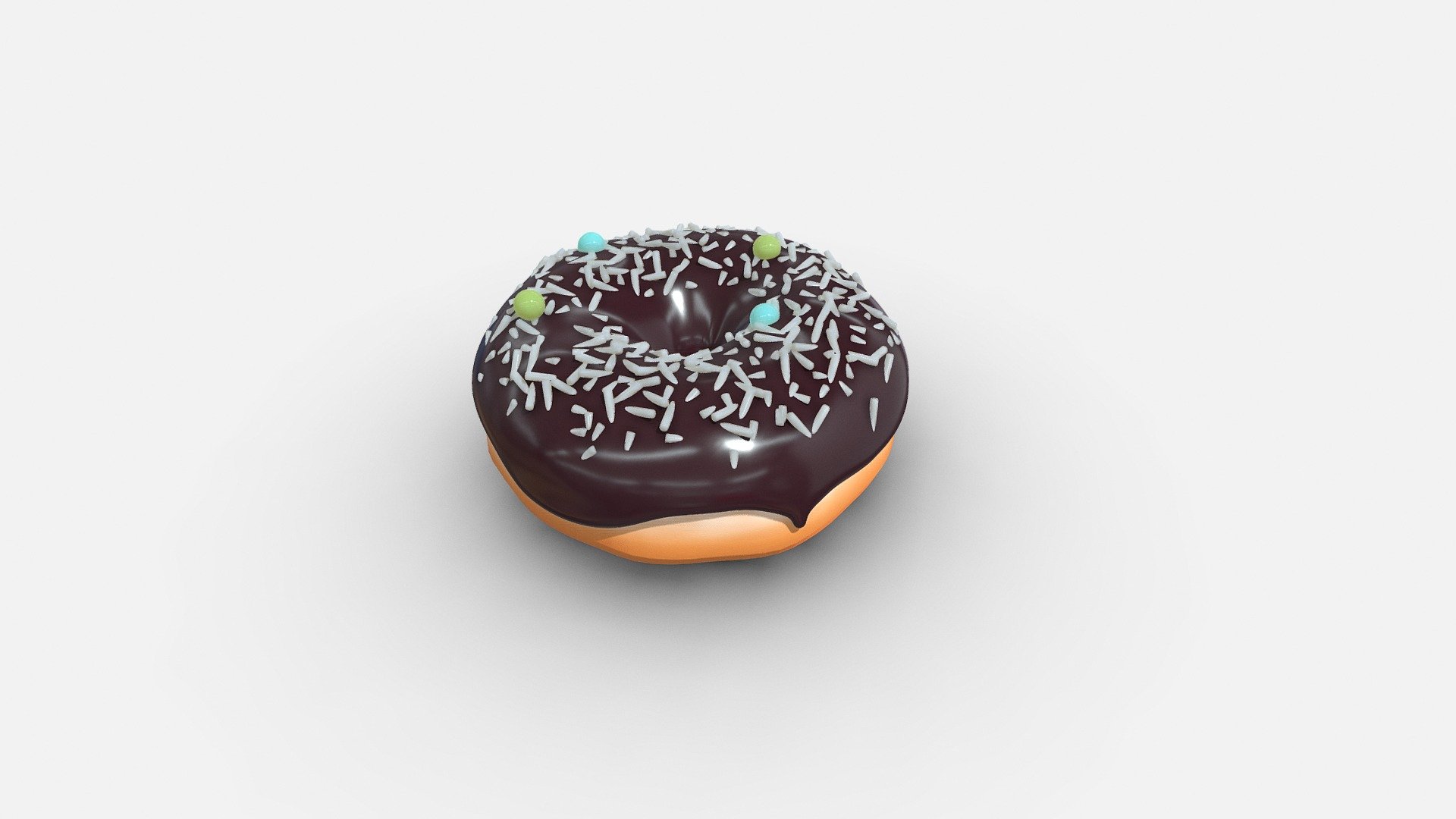 Donut - 3D model by Rumman [98637ce] - Sketchfab
