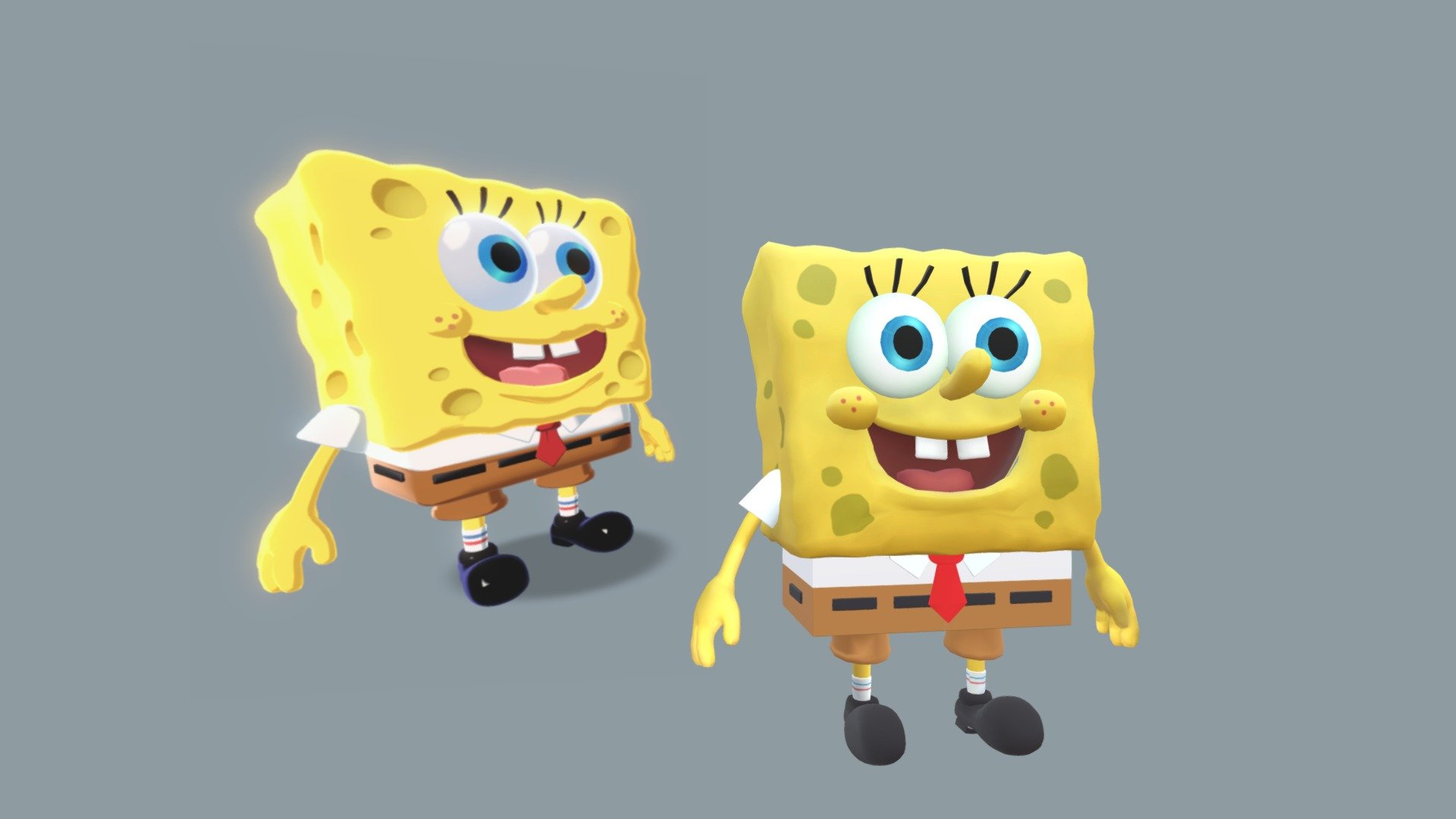 NASB - SpongeBob Early Model (Recreation) - 3D model by RomyBlox1234 ...