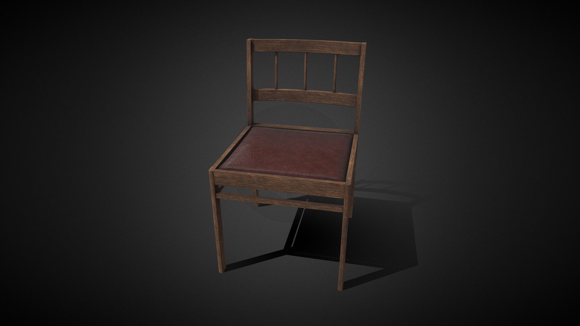 Old soviet chair - Download Free 3D model by Annelida [98676dc] - Sketchfab