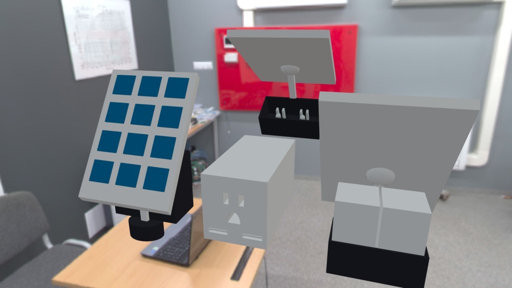Solar outlet charger - 3D model by davidoob [9867cd6] - Sketchfab