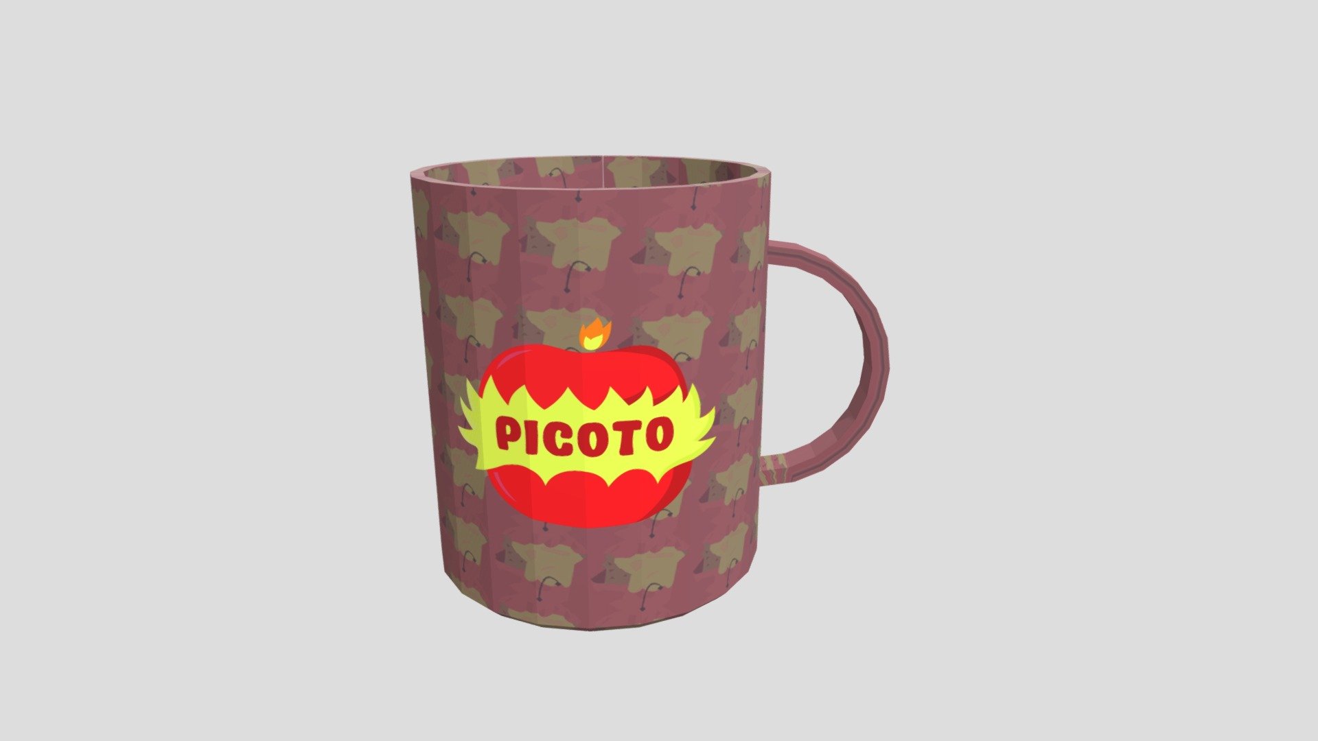 picoto taza - 3D model by rubgonza02002 [98685c6] - Sketchfab