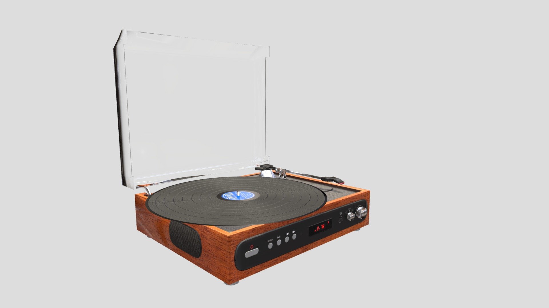 Record Player - 3D model by Katok10 (@Mads428a) [9868abc] - Sketchfab